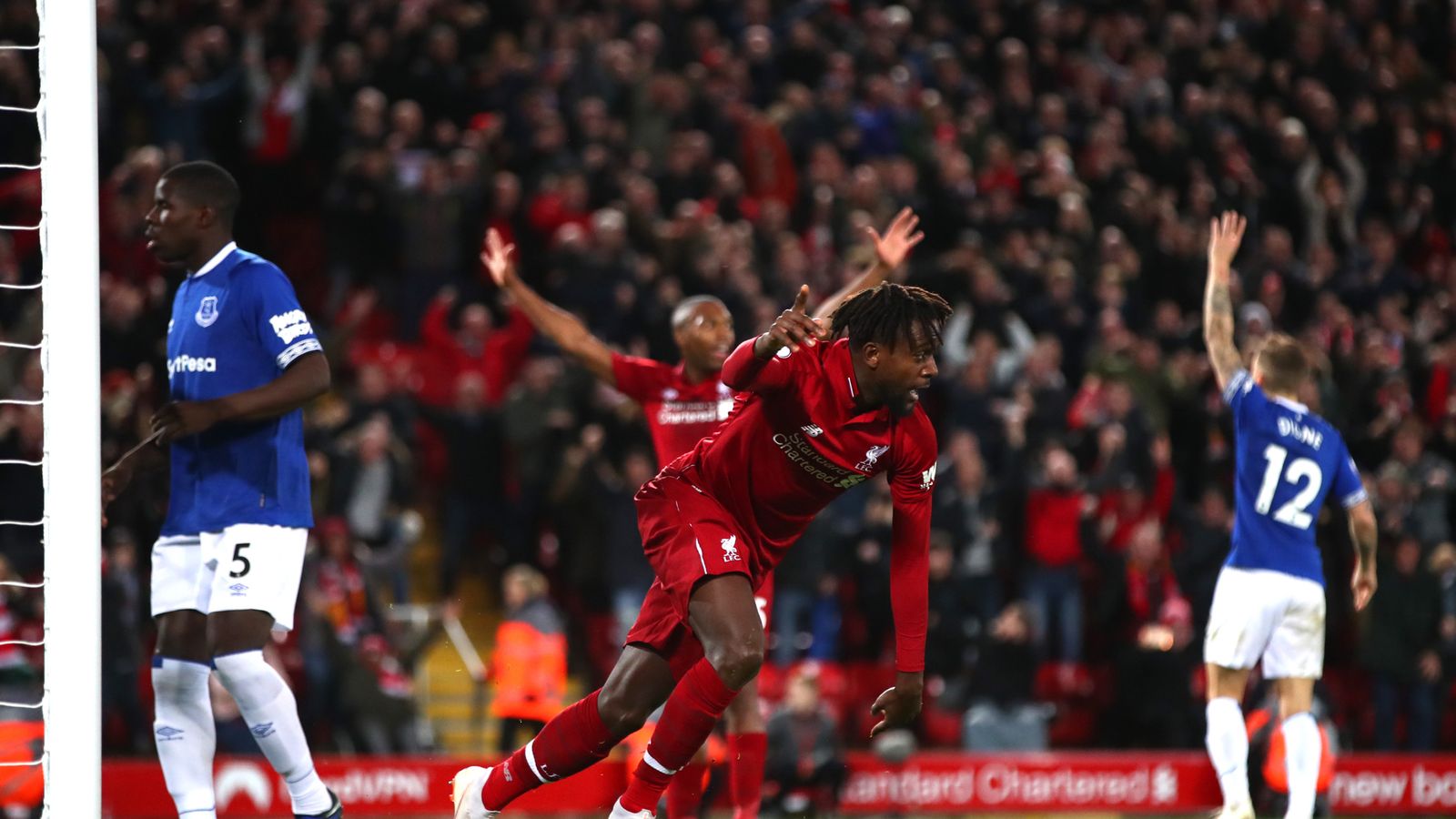 Liverpool 1-0 Everton: Divock Origi snatches Merseyside derby spoils ...