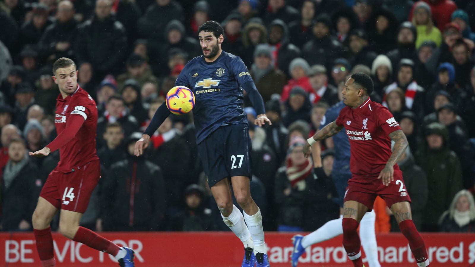 Marouane Fellaini caps nightmare day for Manchester United by hitting ...