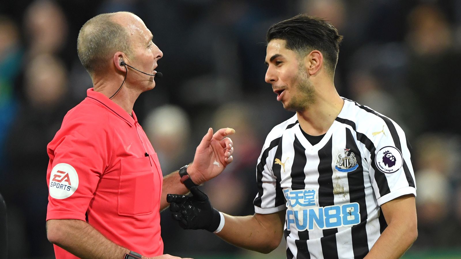 Ref Watch: Two Newcastle decisions from Mike Dean were correct, says ...