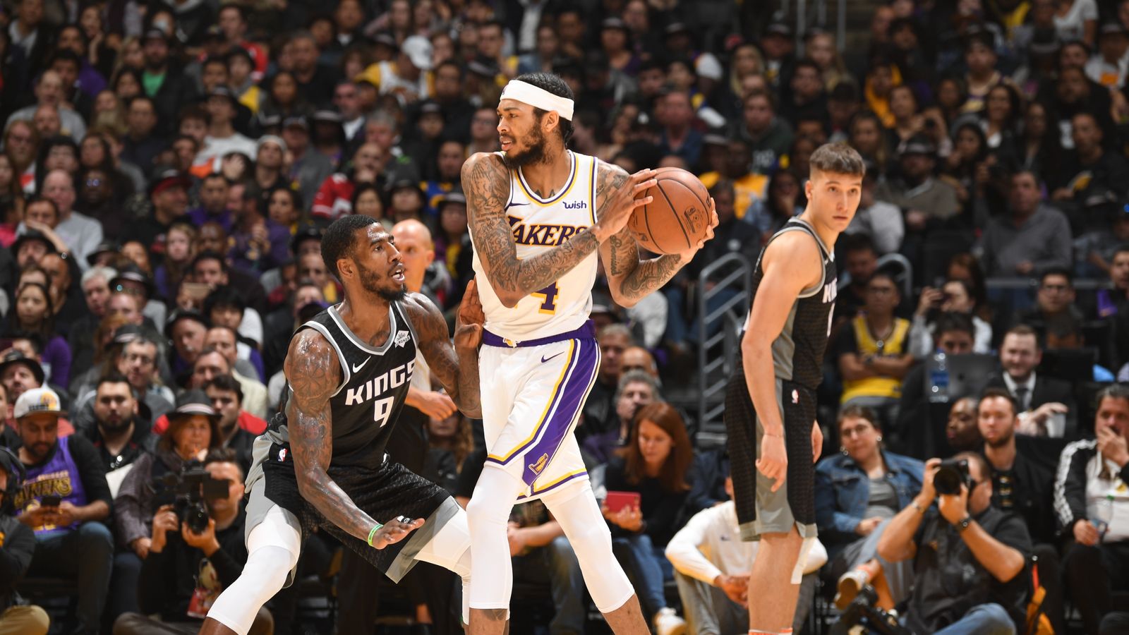LA Lakers late rally earns first win without LeBron James | NBA News ...