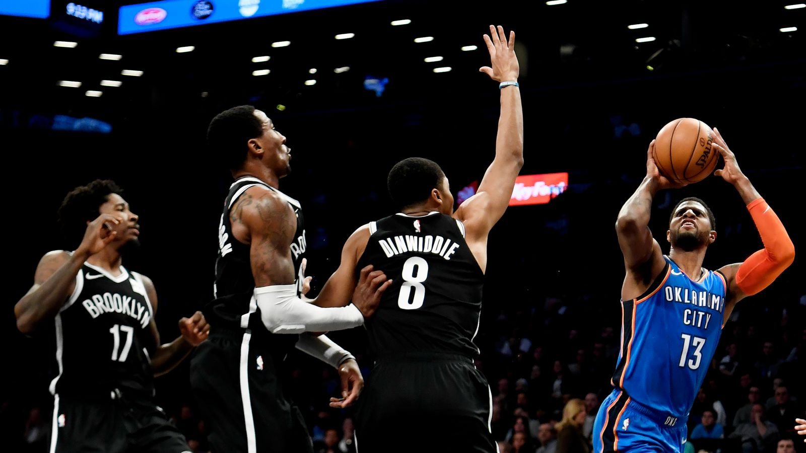 Paul George scores 47 and Russell Westbrook moves up triple-double list ...