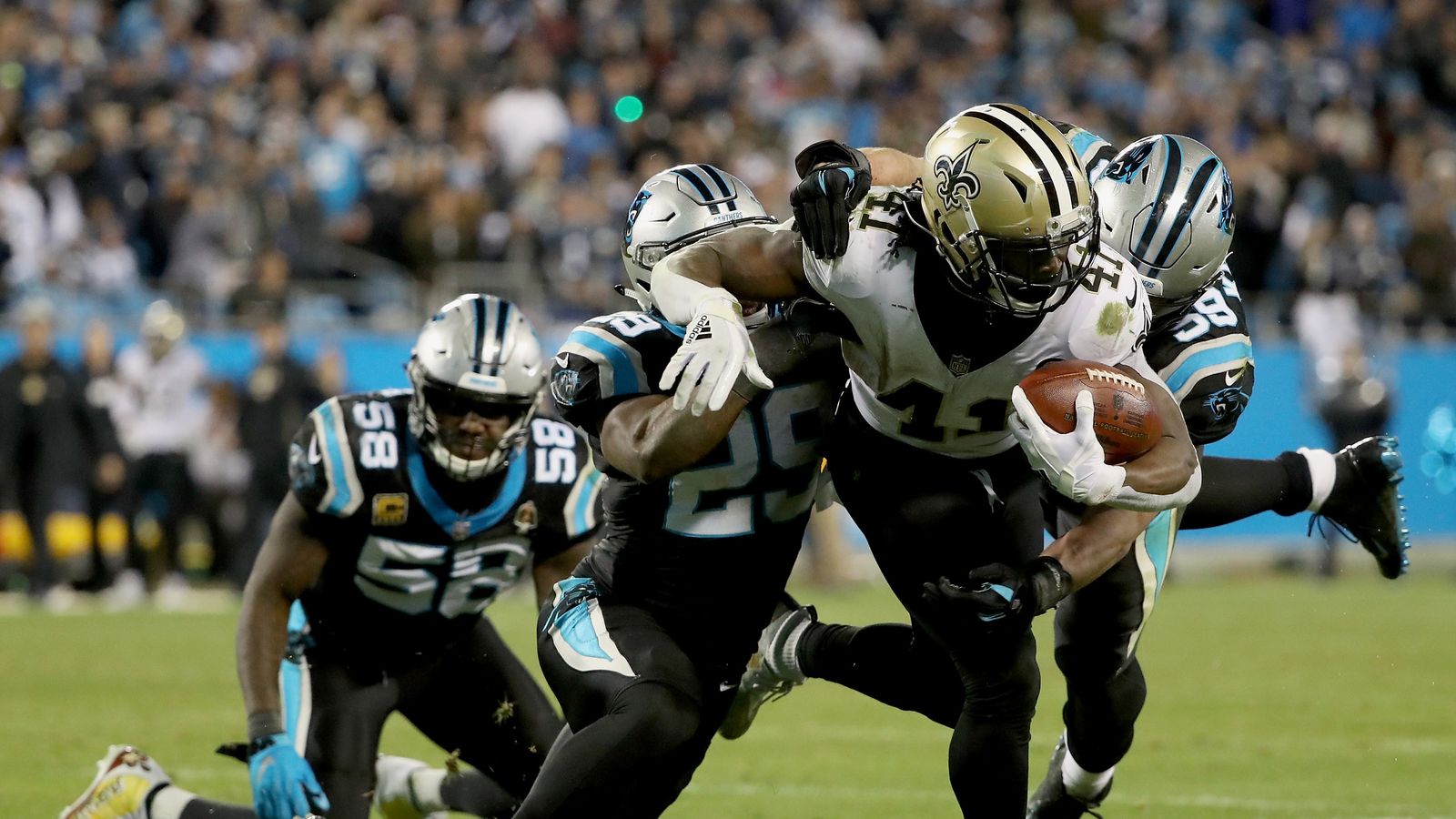 New Orleans Saints 12-9 Carolina Panthers: Saints close in on top seed ...