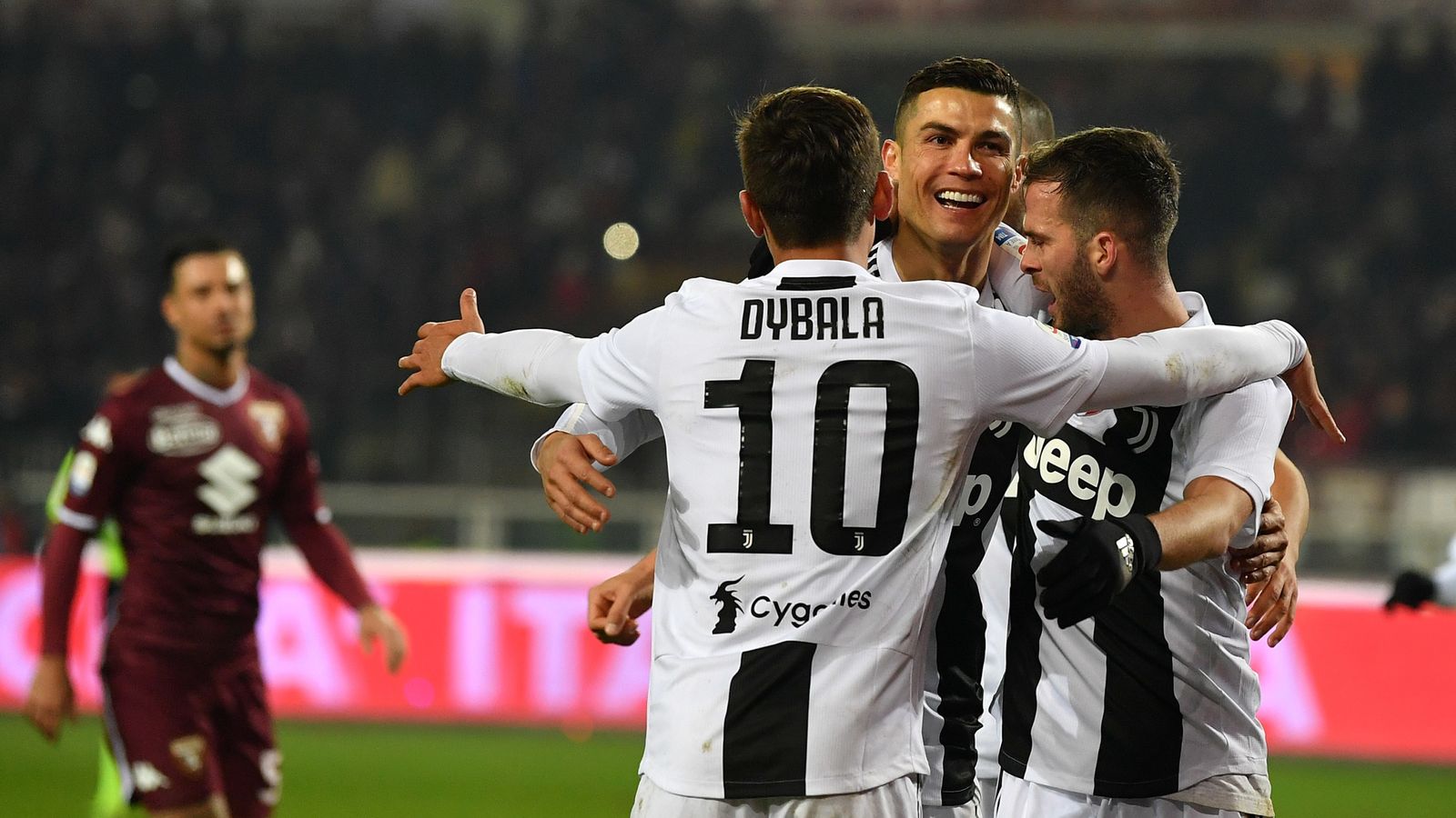Serie A round-up: Cristiano Ronaldo penalty settles Turin derby ...