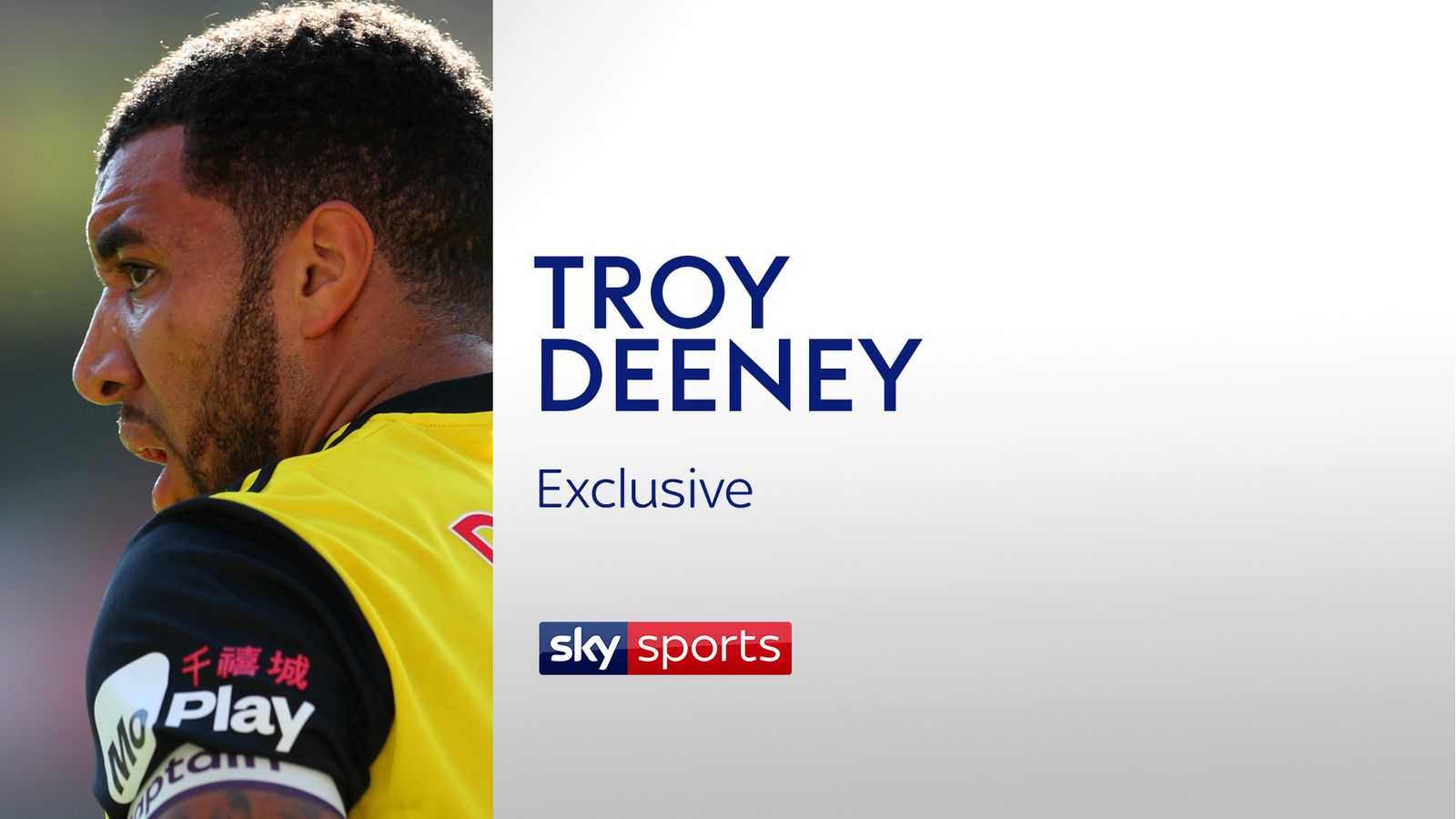 Troy Deeney exclusive: My game isn't just about goals | Football News ...