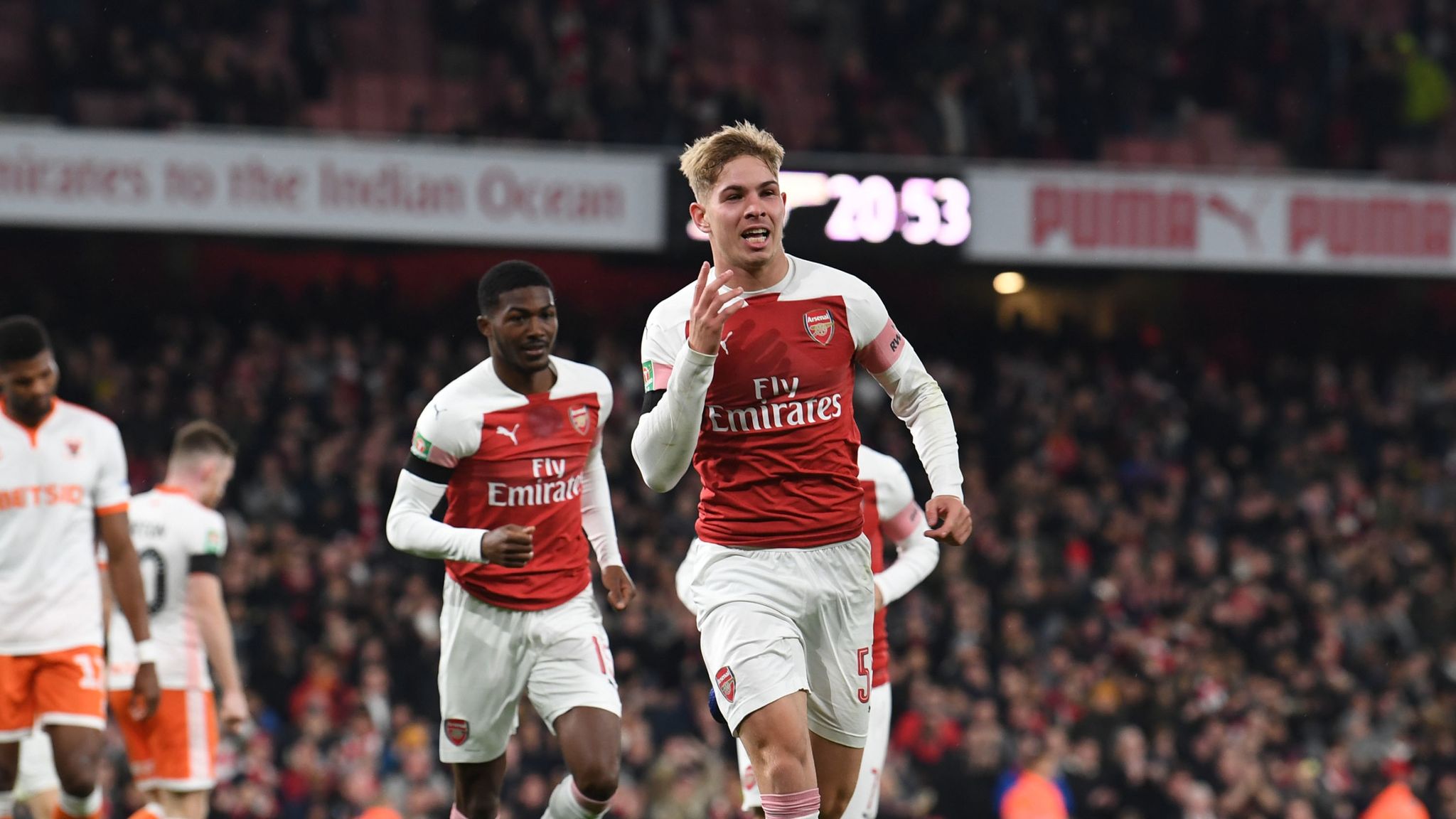 Emile Smith Rowe: Arsenal’s rising star taking his chances under Unai ...