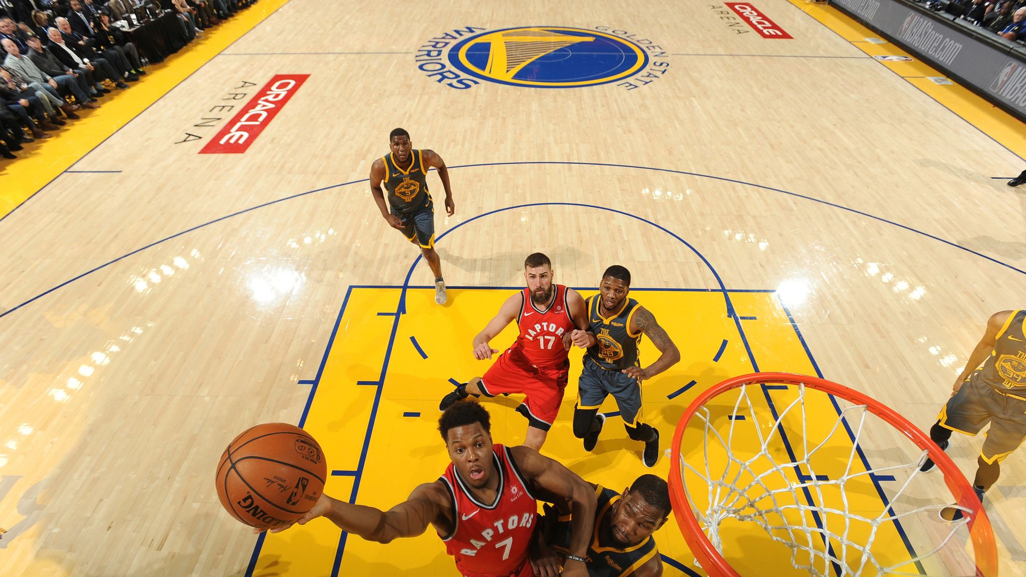 Kyle Lowry scores 23 points as Toronto Raptors hammer Golden State ...