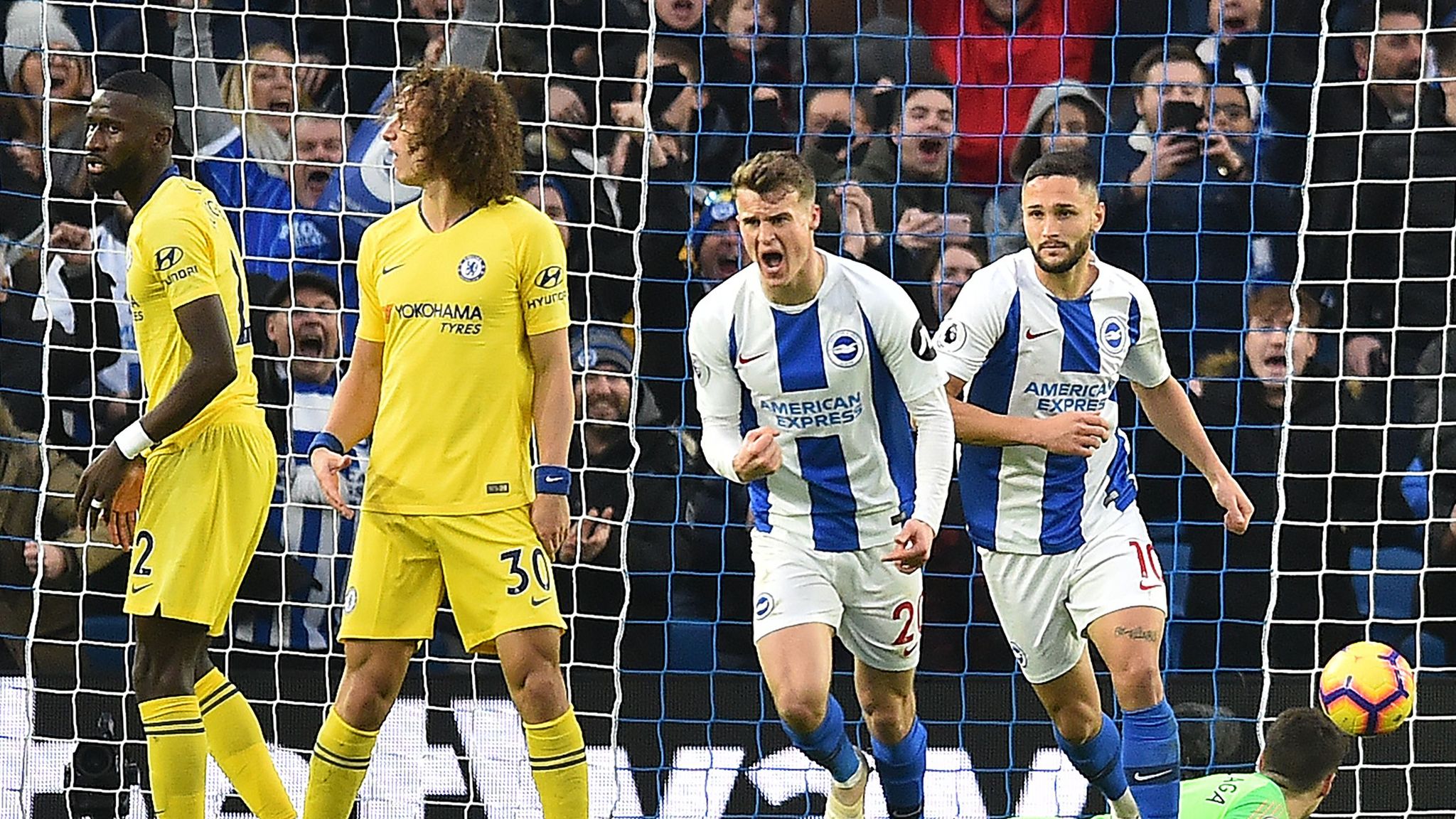 Brighton 1 - 2 Chelsea - Match Report & Highlights