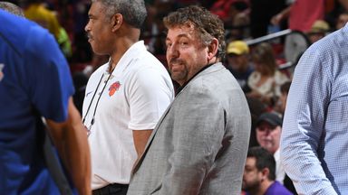 New York Knicks owner James Dolan confirms heckler ban | NBA News | Sky ...