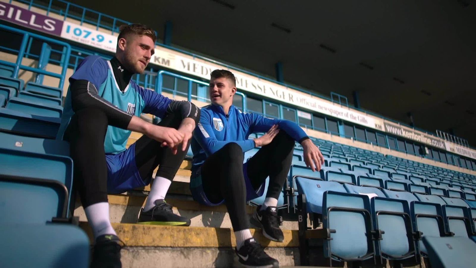 WATCH: Tomas Holy and Tom Hadler - GIllingham's two giants | Football ...