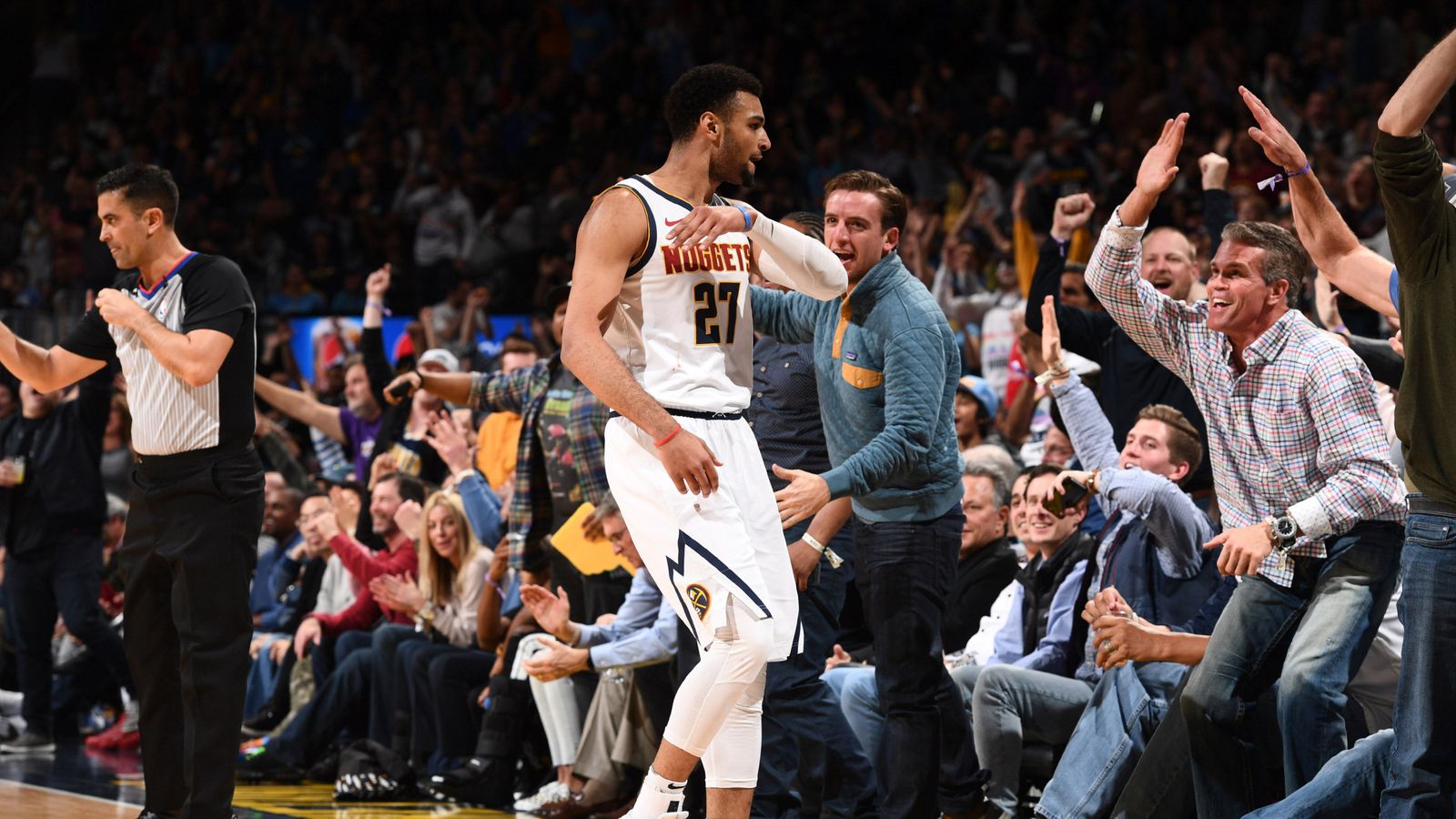 Jamal Murray beats the buzzer from half-court in Denver Nuggets' heavy ...