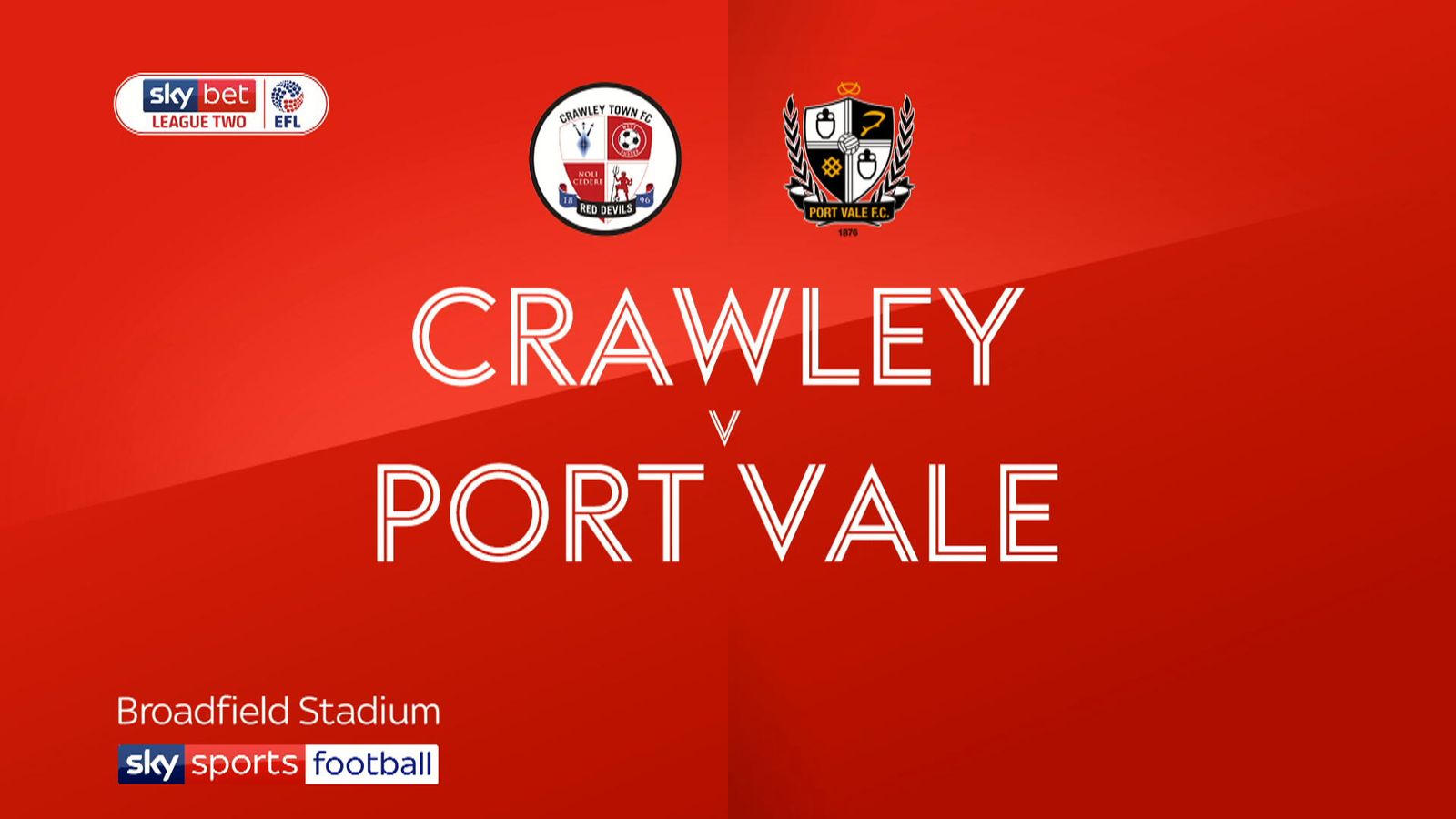 Crawley 0-1 Port Vale: Ricky Miller's first-half goal earns first ...