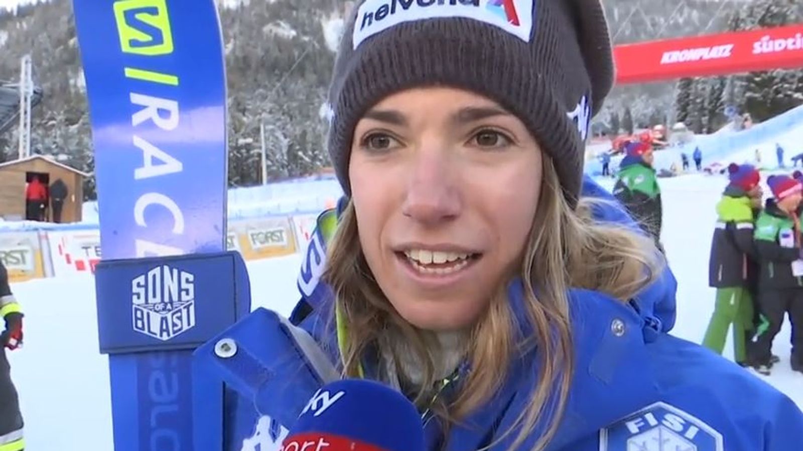 Marta Bassino shines in Super-G skiing World Cup in Germany | Sky Sports