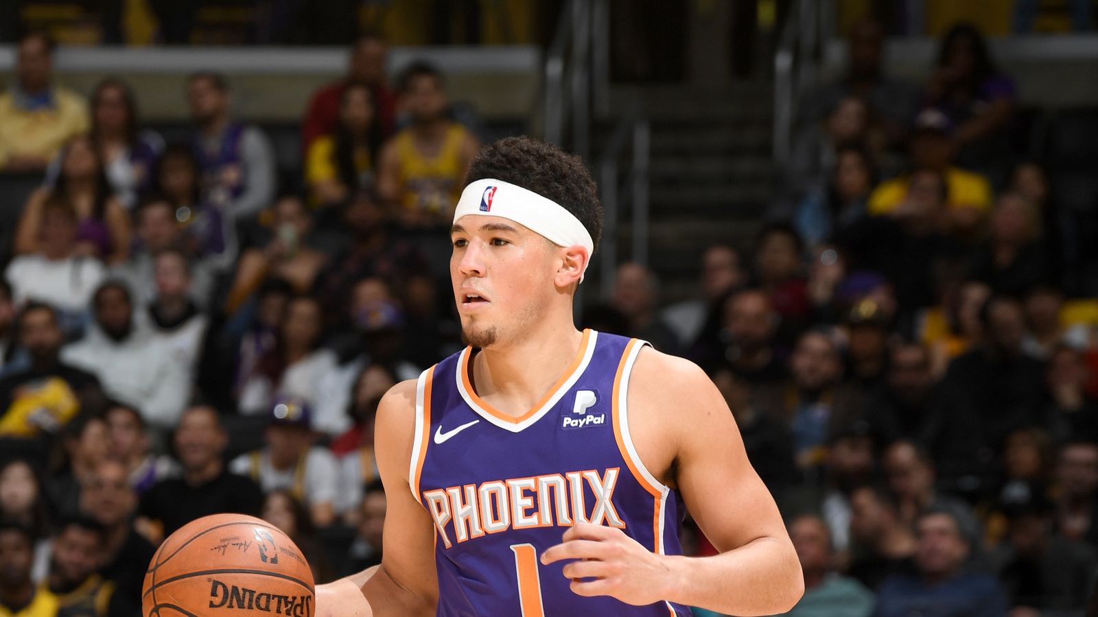 Booker hits incredible circus shot | NBA News | Sky Sports