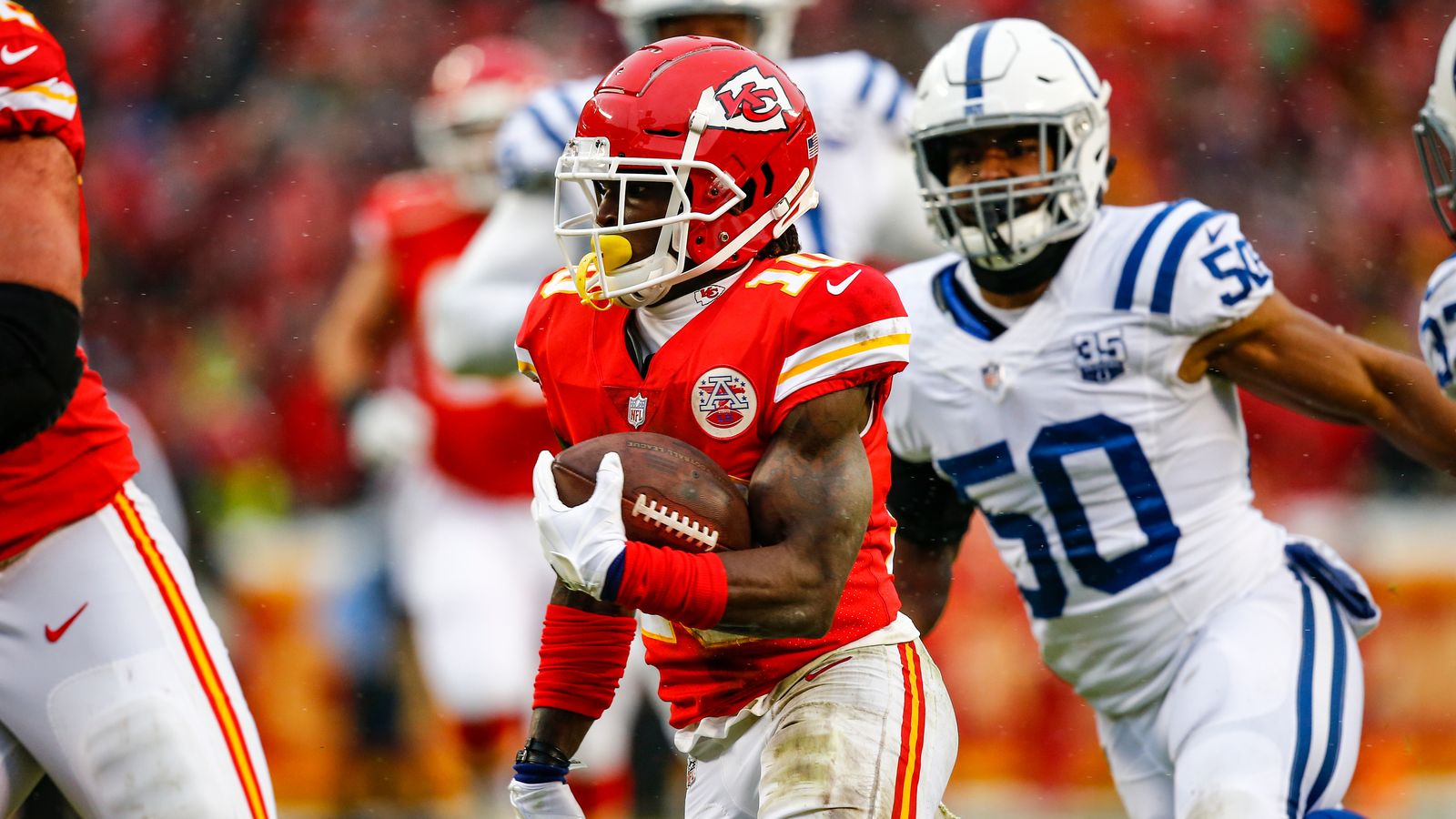 Indianapolis Colts 13-31 Kansas City Chiefs: Chiefs advance to ...