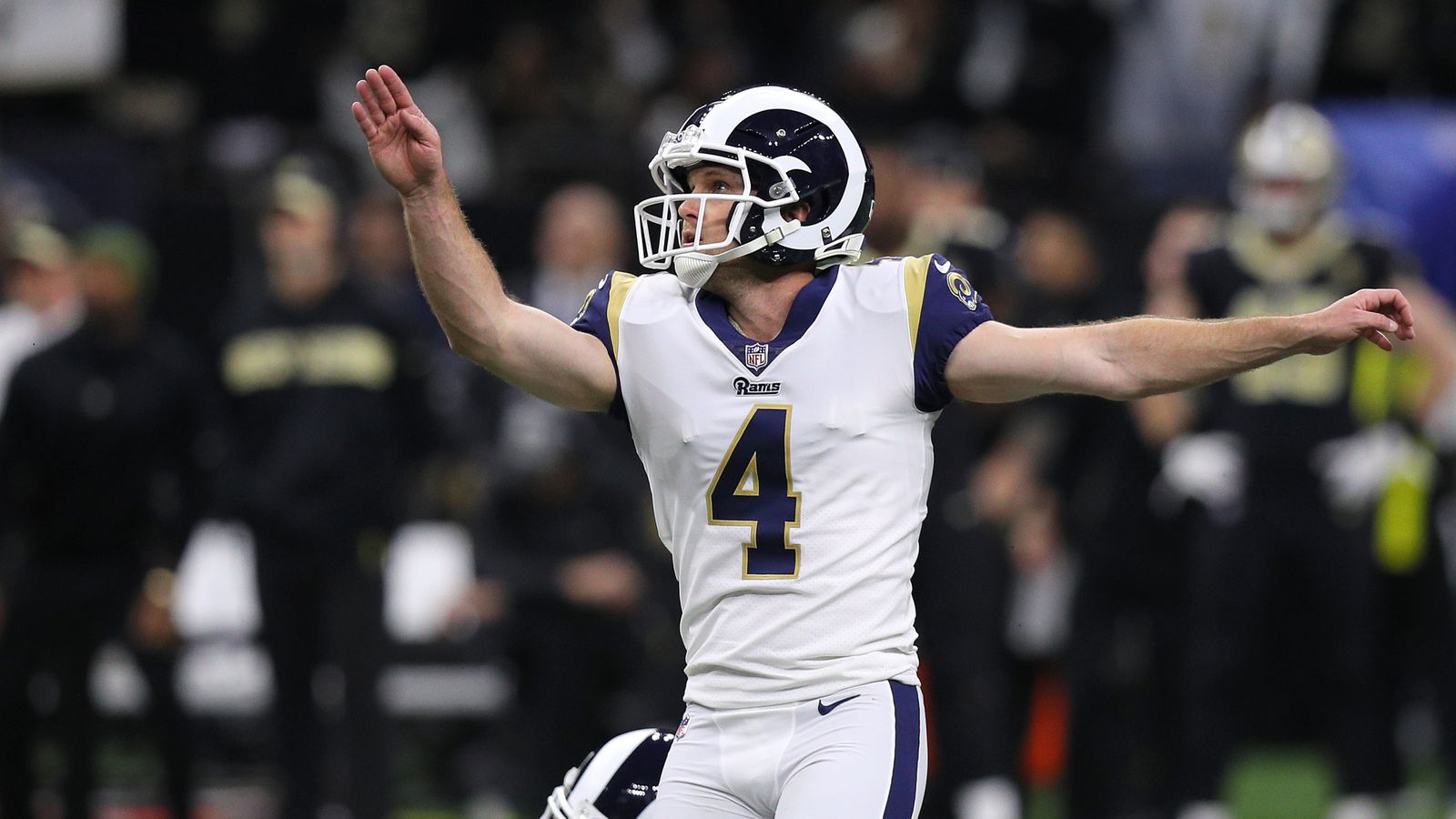 Los Angeles Rams kicker Greg Zuerlein listed on injury report ahead of ...