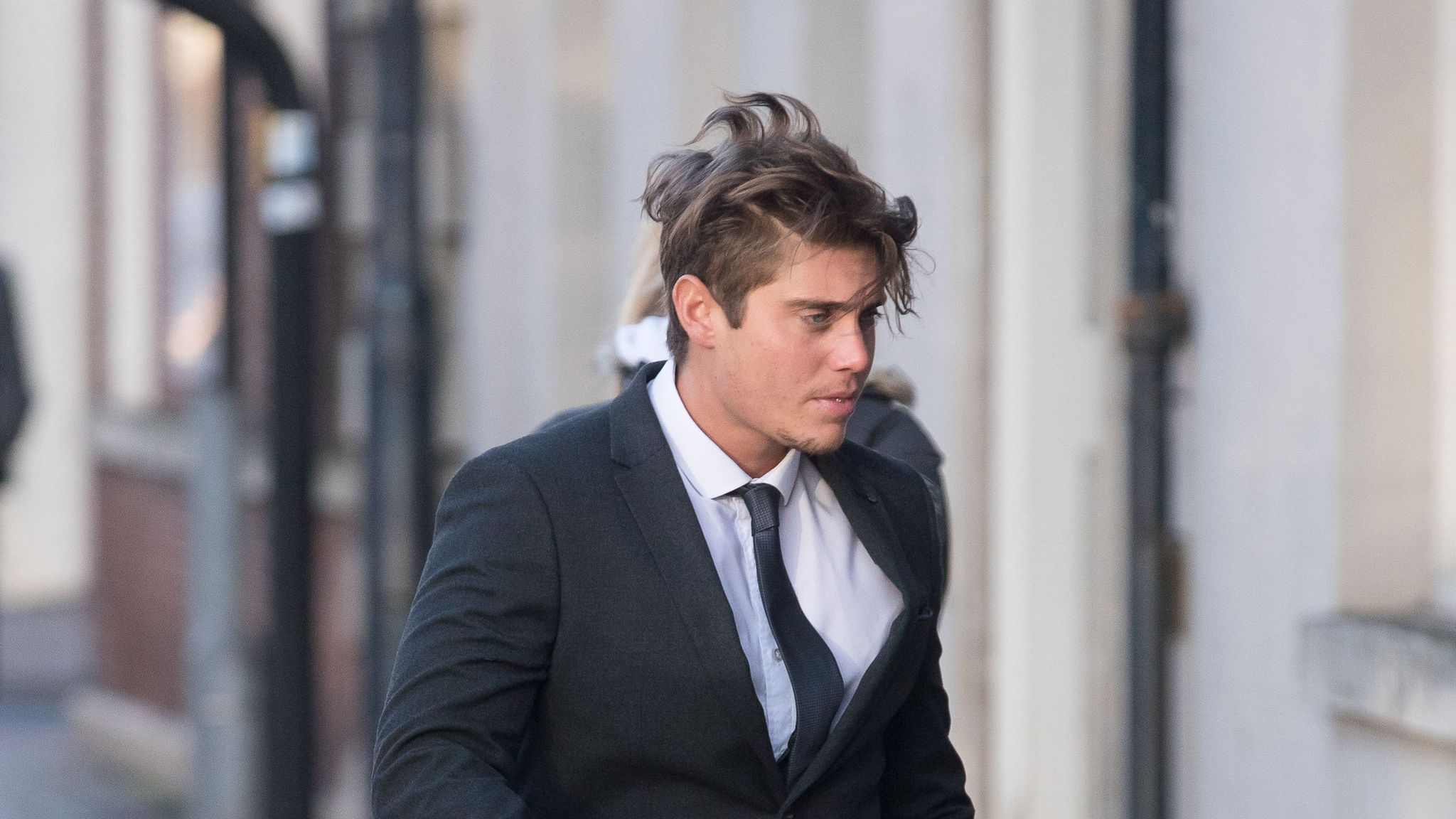 Alex Hepburn's accuser breaks down in witness box on day two of rape ...