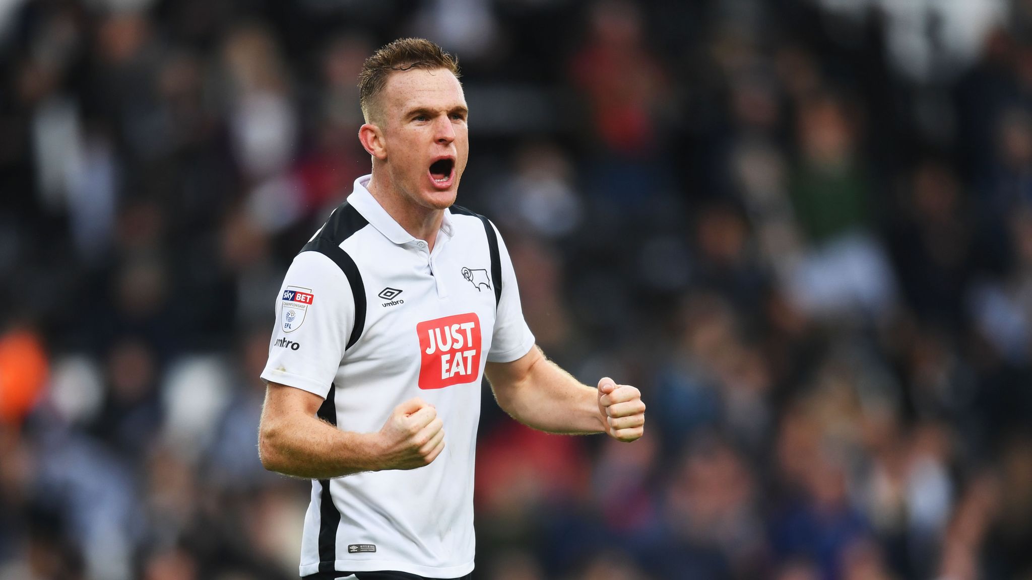 Millwall sign Derby defender Alex Pearce on loan | Football News | Sky ...