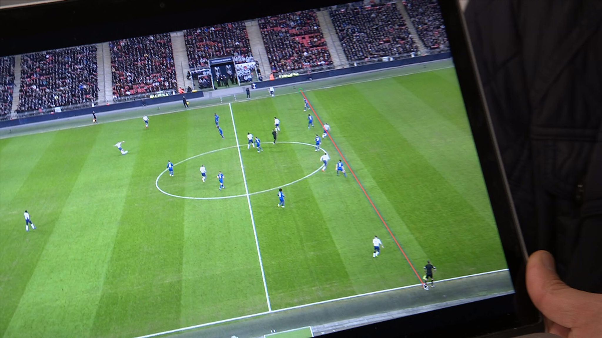 Chelsea reveal different angle on Harry Kane VAR offside call in ...