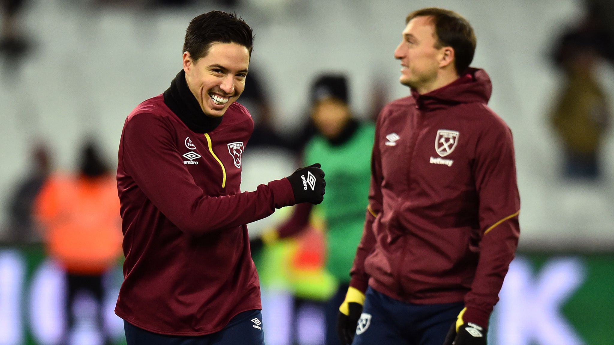 West Ham's Samir Nasri thrilled to be back playing again | Football ...