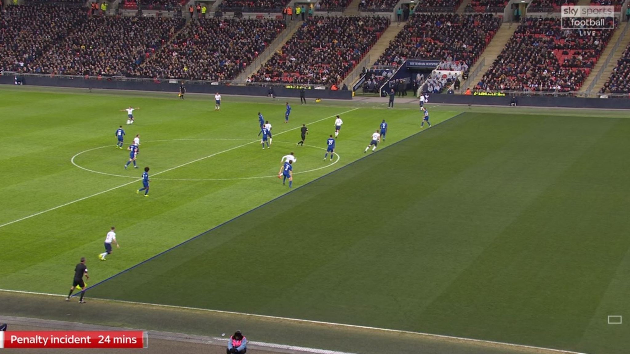 Chelsea reveal different angle on Harry Kane VAR offside call in ...