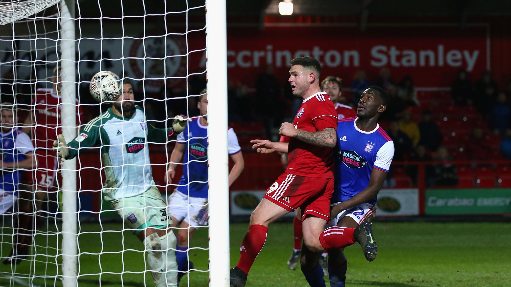 Accrington 1-0 Ipswich: Billy Kee inspires Stanley to FA Cup third ...