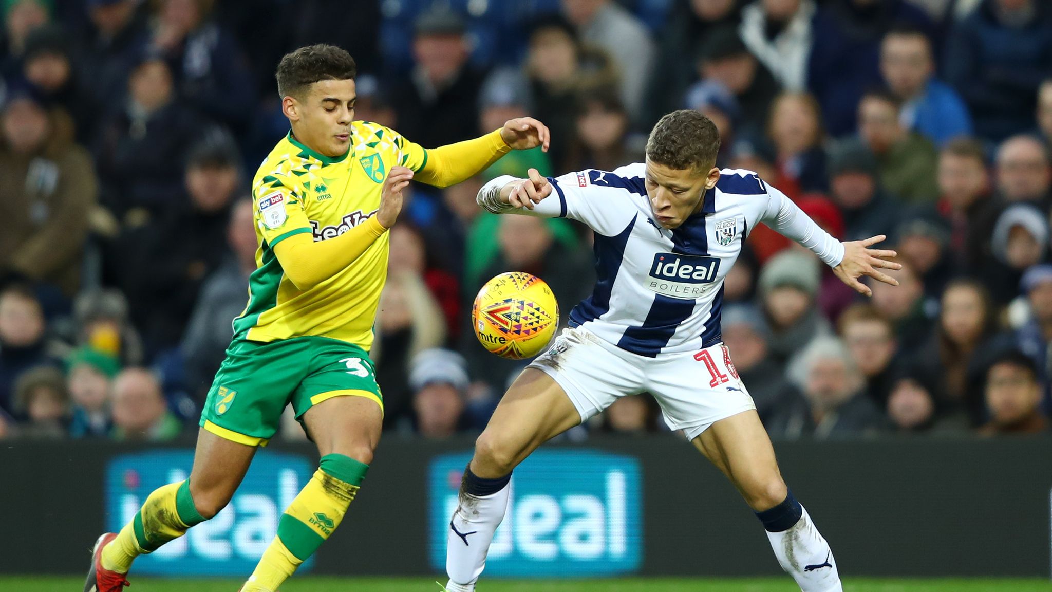 Jamal Lewis and Max Aarons: Norwich City's flying young full-backs ...