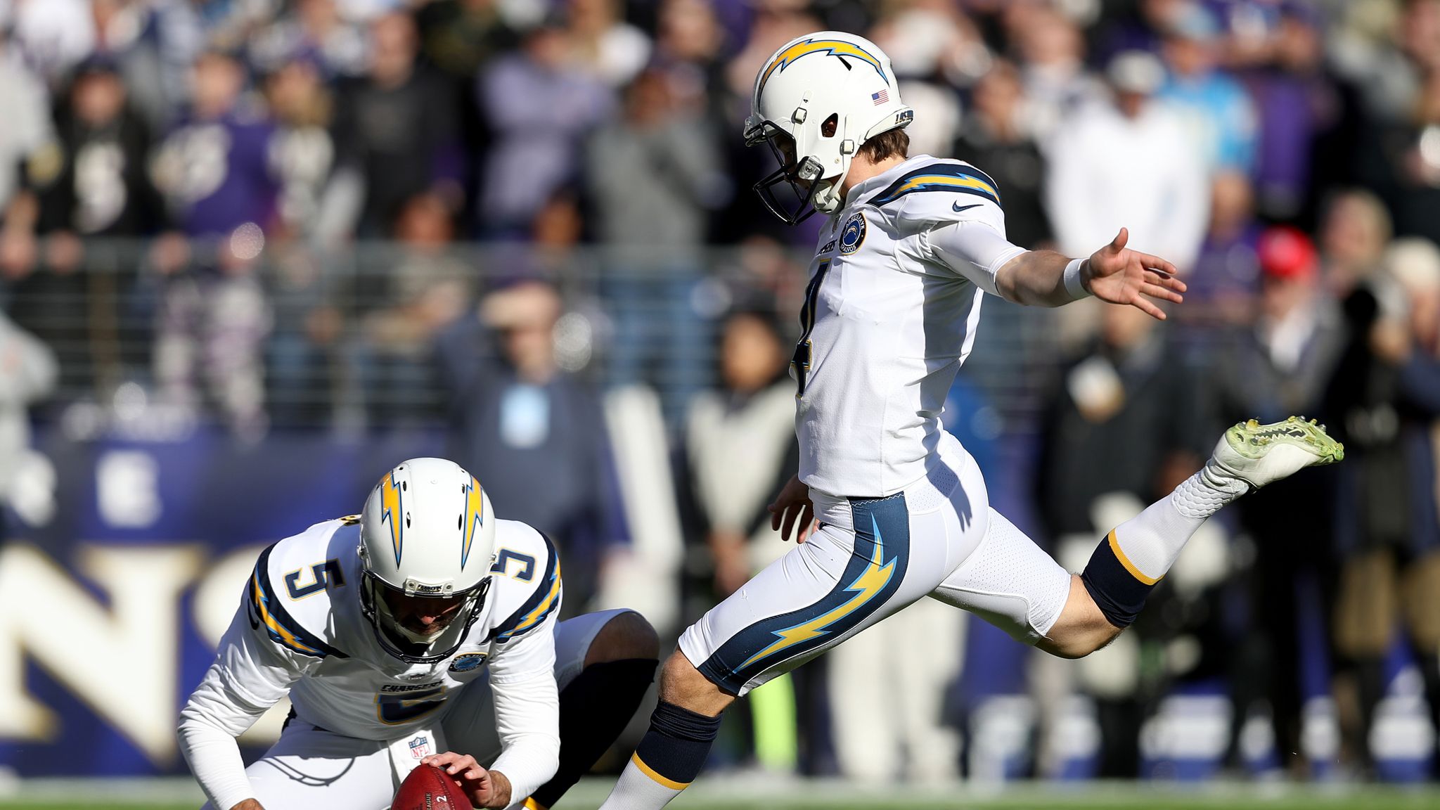 Los Angeles Chargers 23-17 Baltimore Ravens: Chargers hold on to beat ...