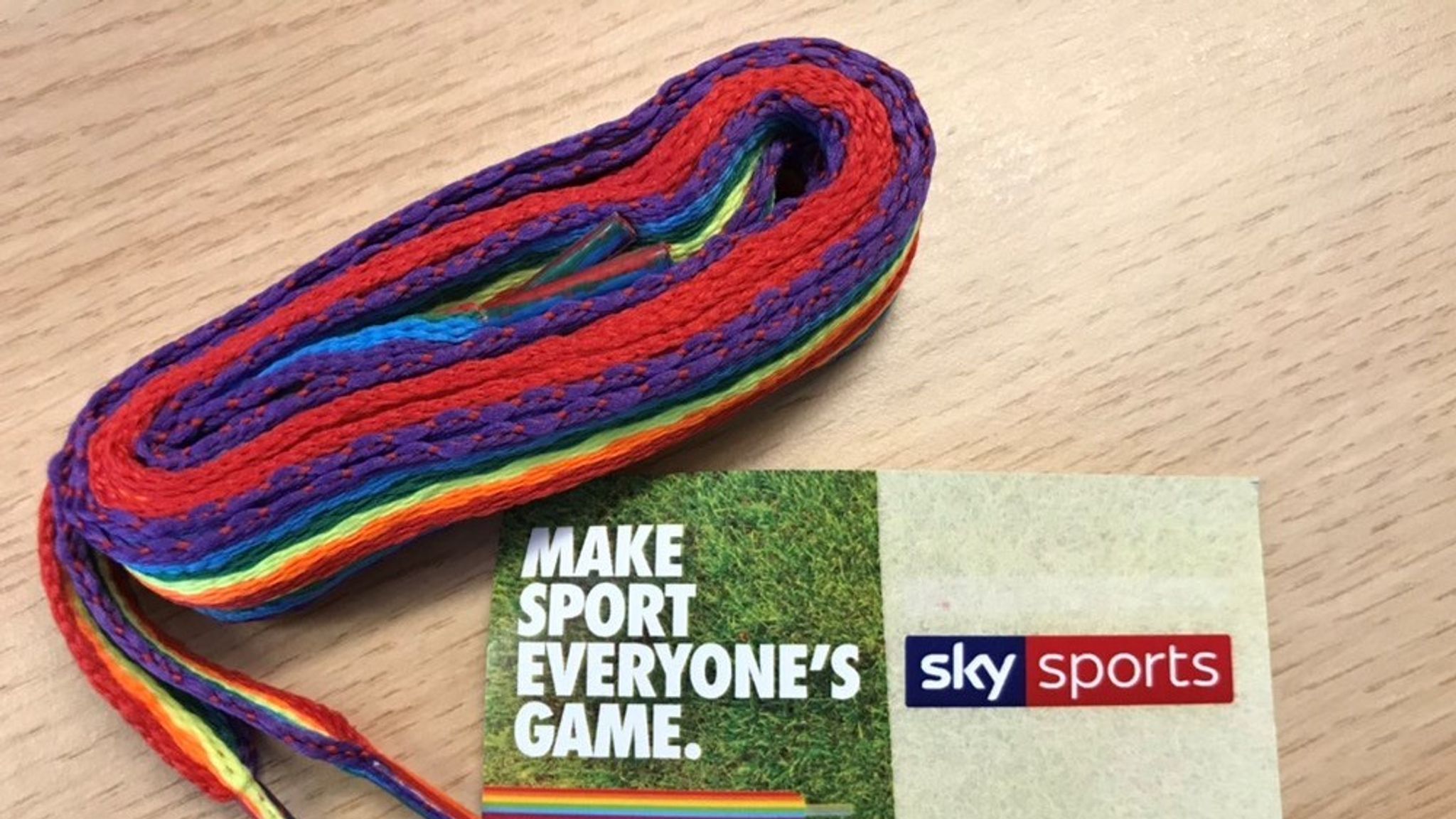 Rainbow Laces 2019: Sky Sports supports LGBT+ inclusion campaign ...
