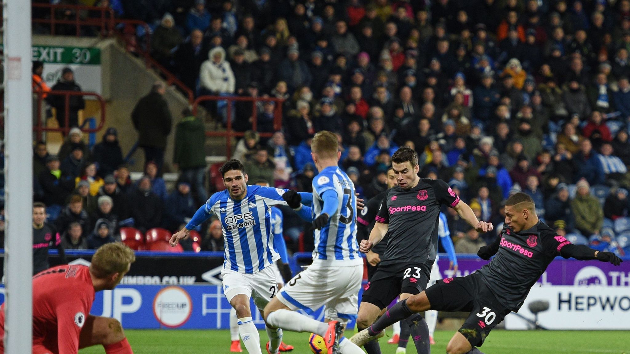 Huddersfield 0-1 Everton: Richarlison strikes as Jan Siewert makes ...