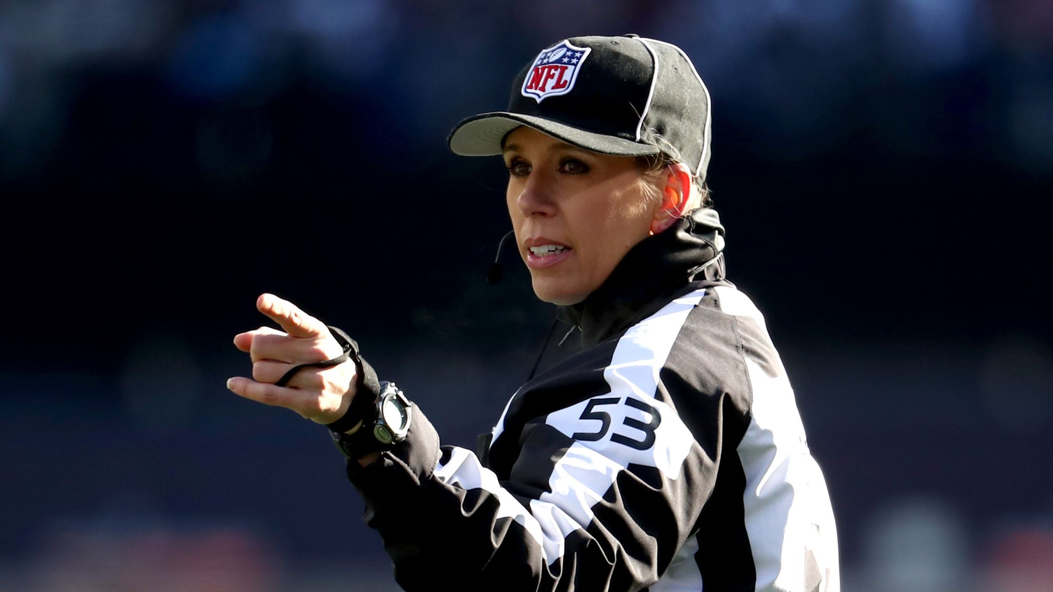 Sarah Thomas makes NFL history as first woman to officiate in playoffs ...