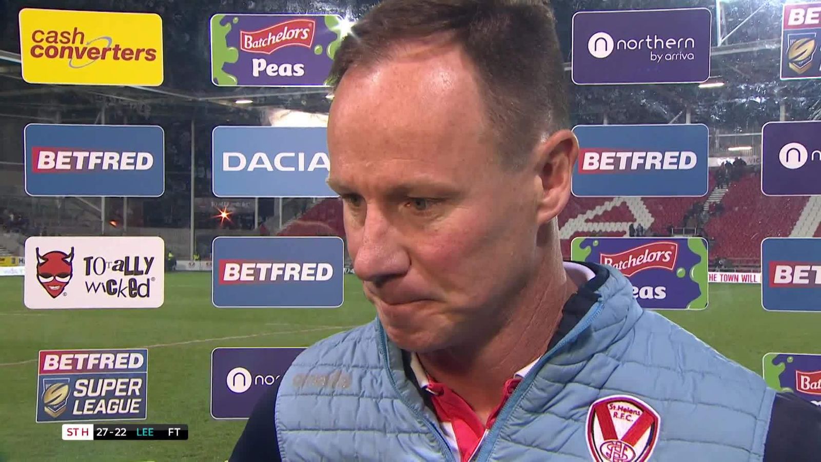 Holbrook: It was a strange game | Rugby League News | Sky Sports