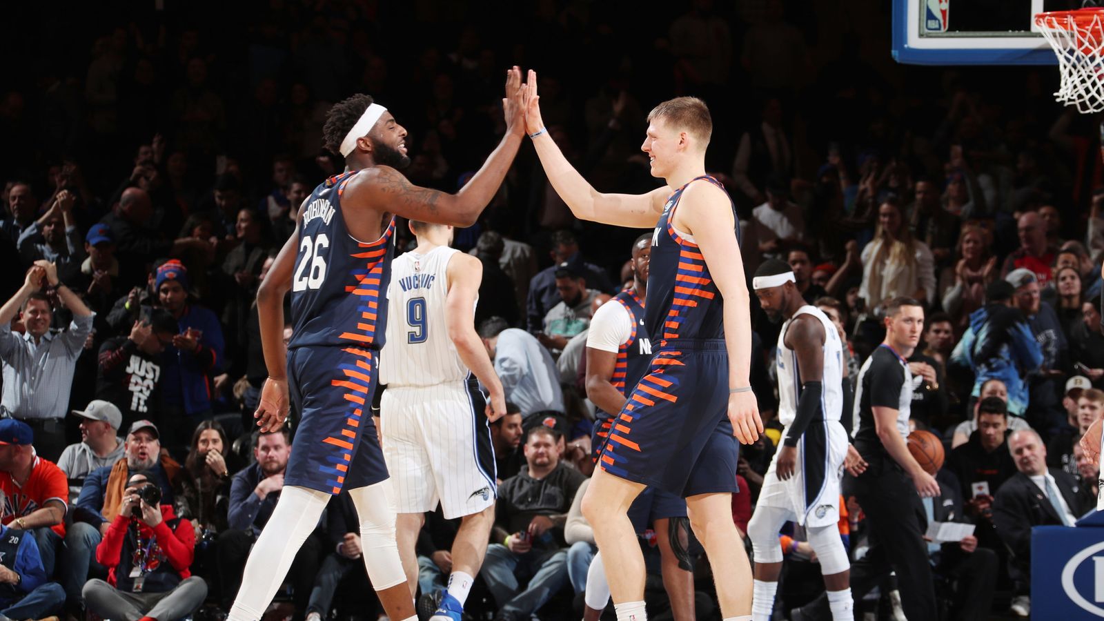 Mitchell Robinson enjoys career night to lead New York Knicks to ...