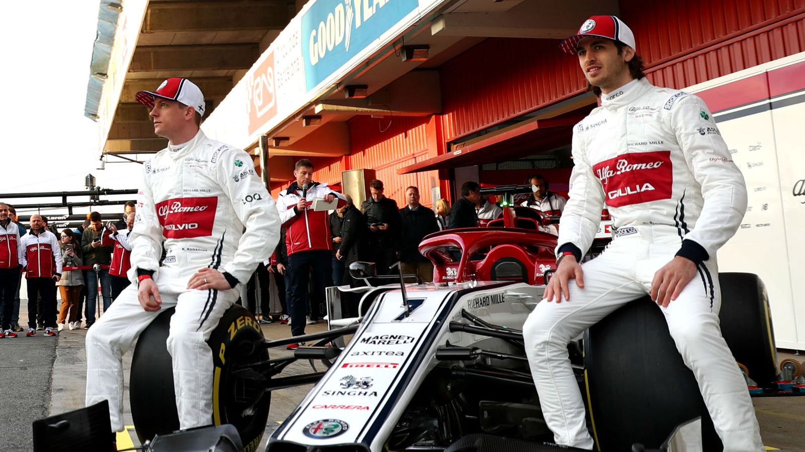 Alfa Romeo reveal 2019 car | F1 News | Sky Sports