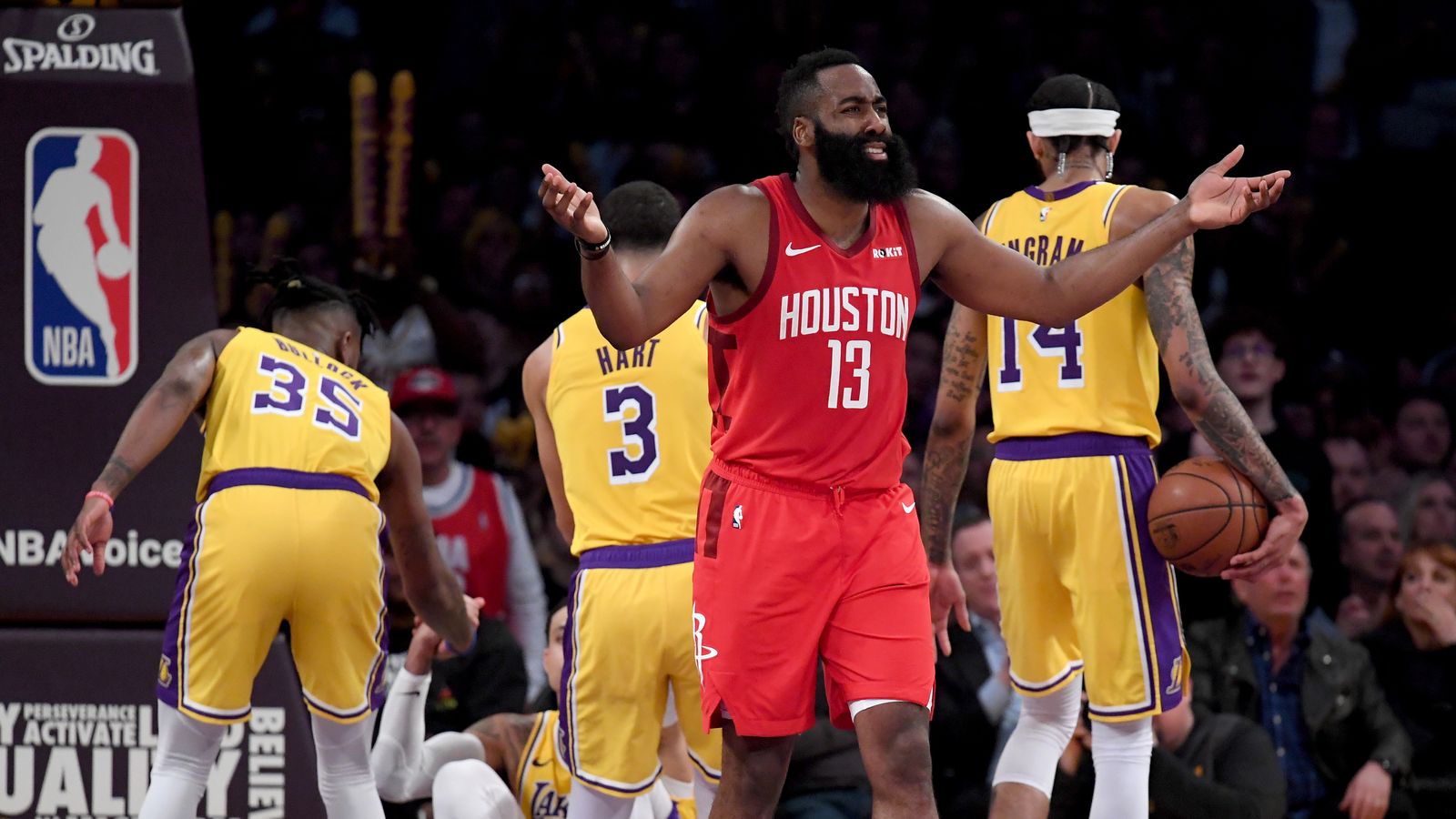 James Harden wants referee Scott Foster taken off Houston Rockets games ...