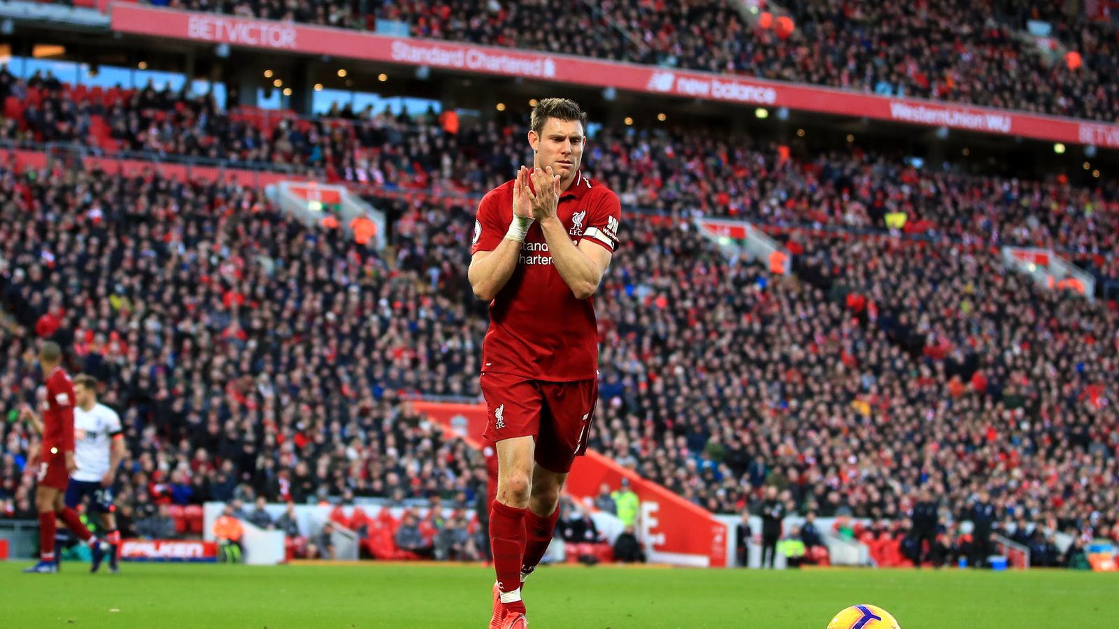 Liverpool's James Milner praises 'different feel' around Anfield ...