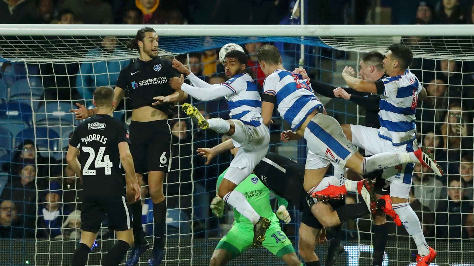 QPR 2-0 Portsmouth: Nahki Wells and Matt Smith sends Hoops into fifth ...
