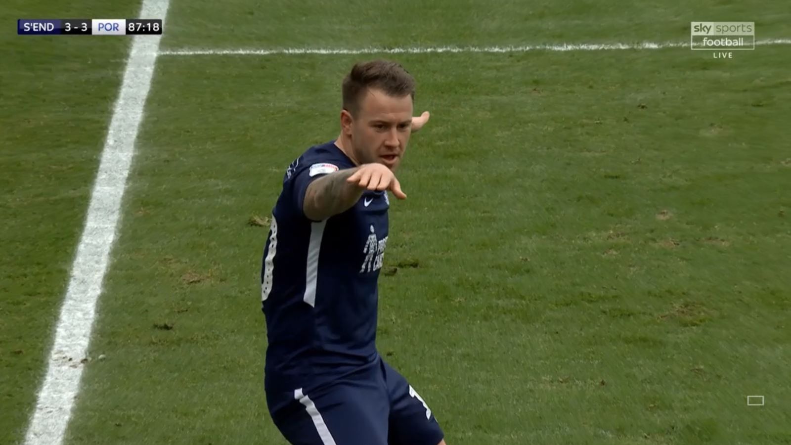 Southend 3-3 Portsmouth: Simon Cox fires hat-trick to complete stunning ...