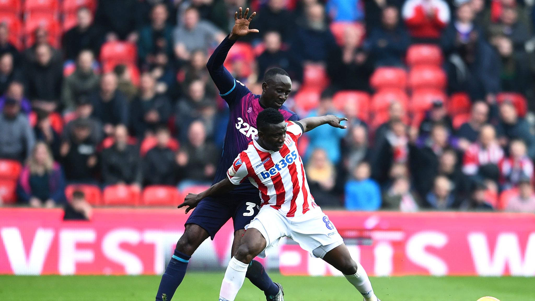 Stoke 1-1 Aston Villa: Albert Adomah earns point for Dean Smith's side ...