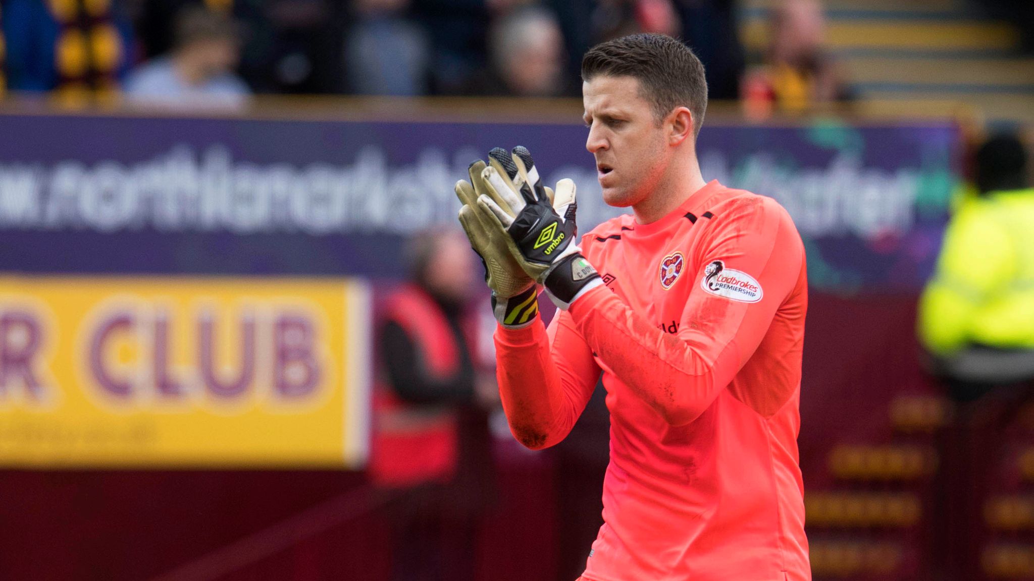 Motherwell 2-1 Hearts: Colin Doyle howler hands hosts last-gasp win ...
