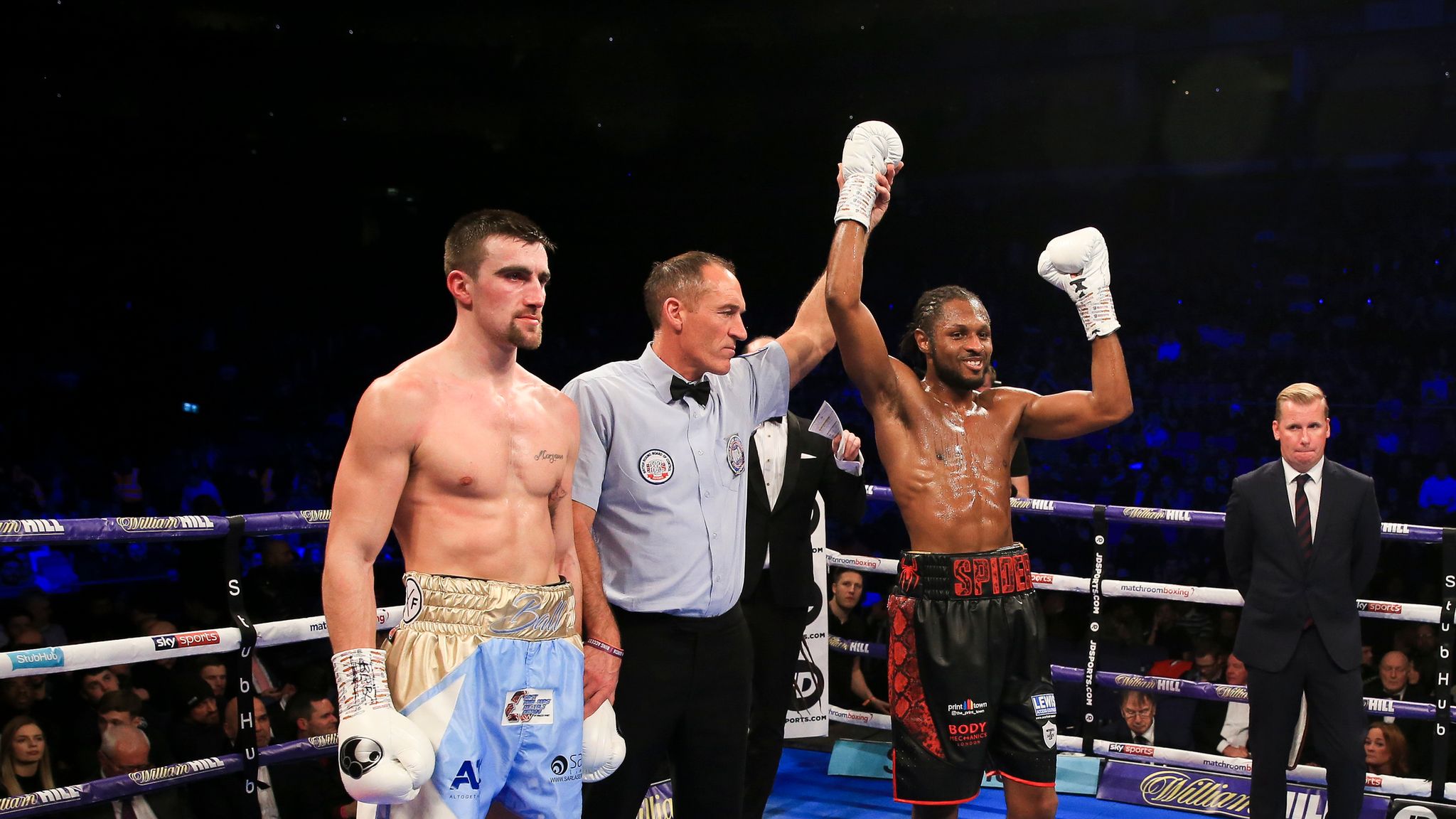 Craig Richards stops Jake Ball in third round to settle British rivalry ...