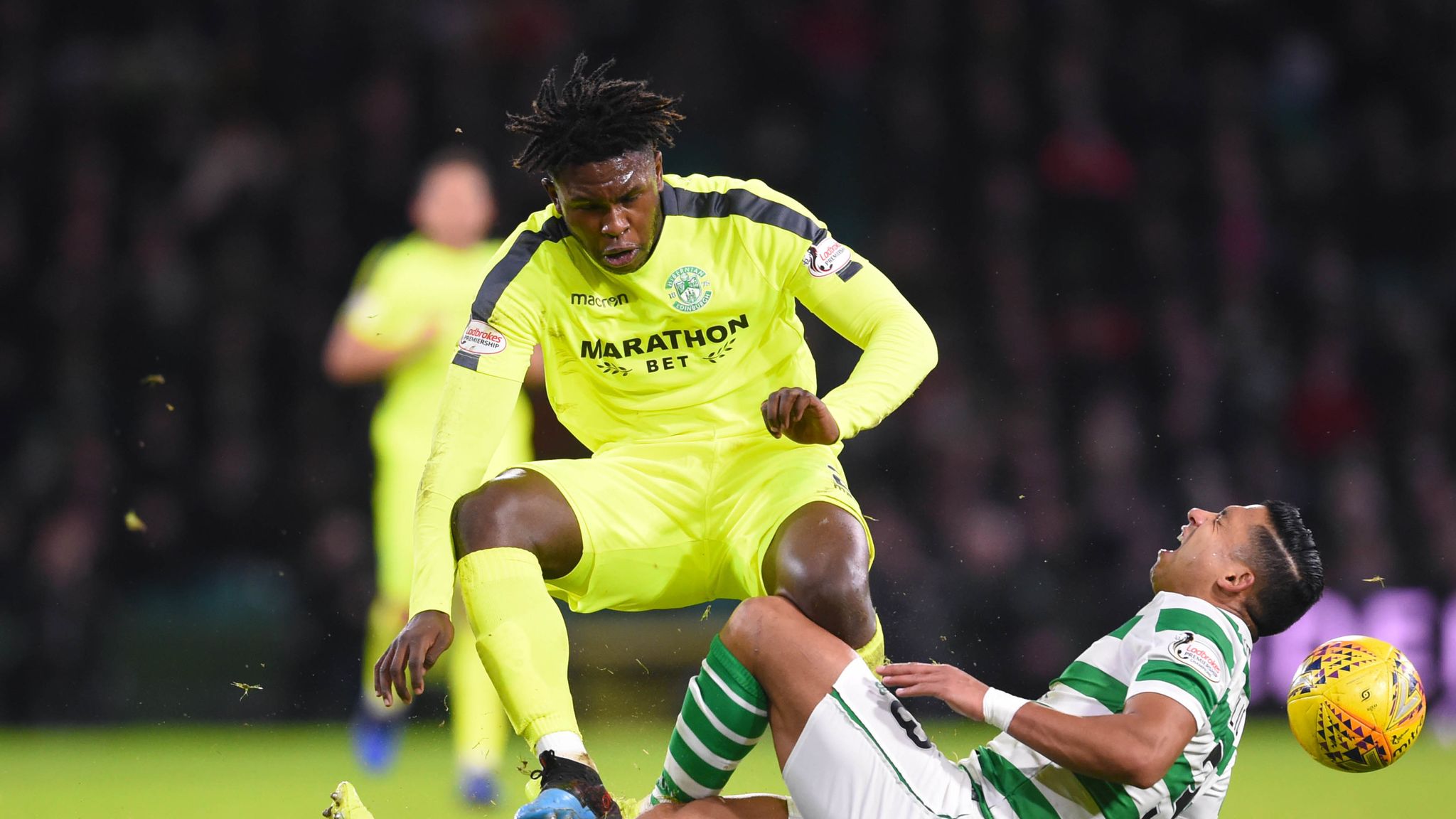 Hibernian defender Darnell Johnson handed two-game ban for serious foul ...