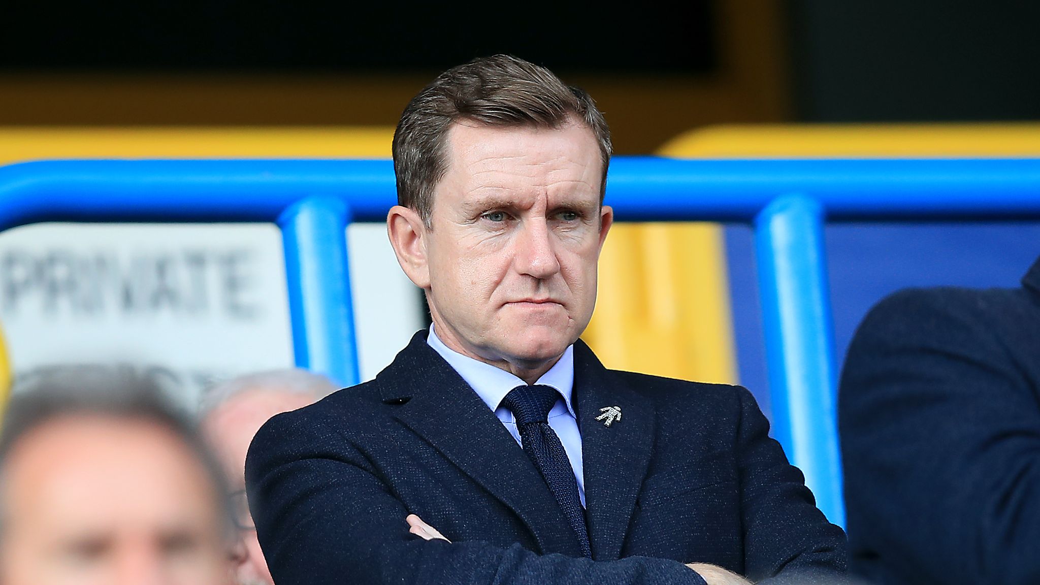 Huddersfield chairman Dean Hoyle in hospital with pancreatitis ...
