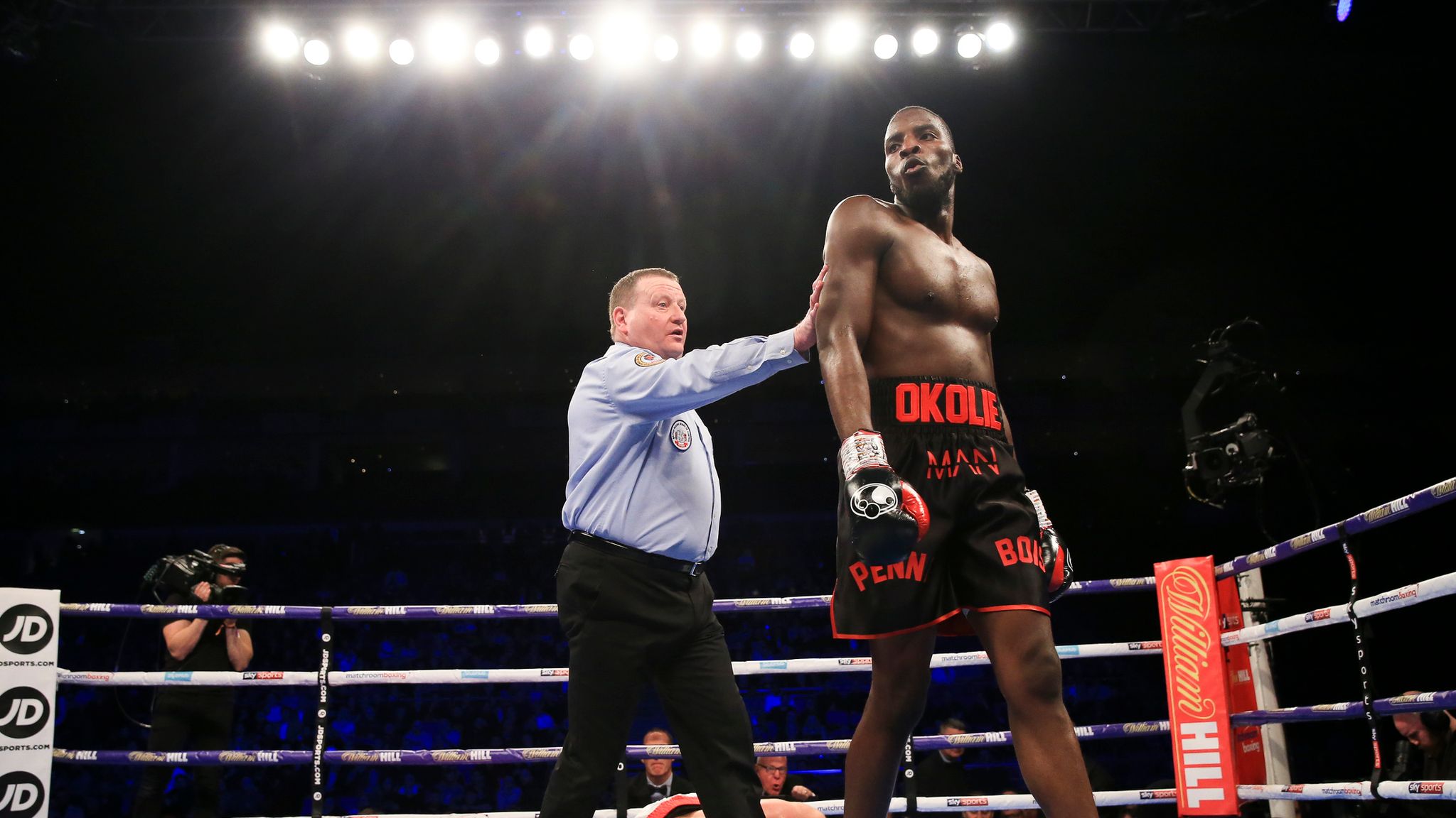 Lawrence Okolie warmed up for Wadi Camacho fight with a knockout win at ...