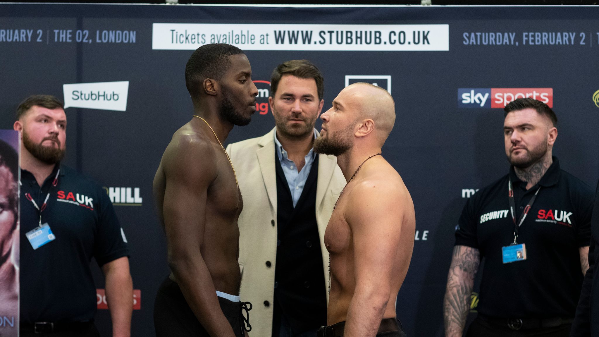 Cheeseman vs Garcia: Ted Cheeseman and Sergio Garcia make weight for ...