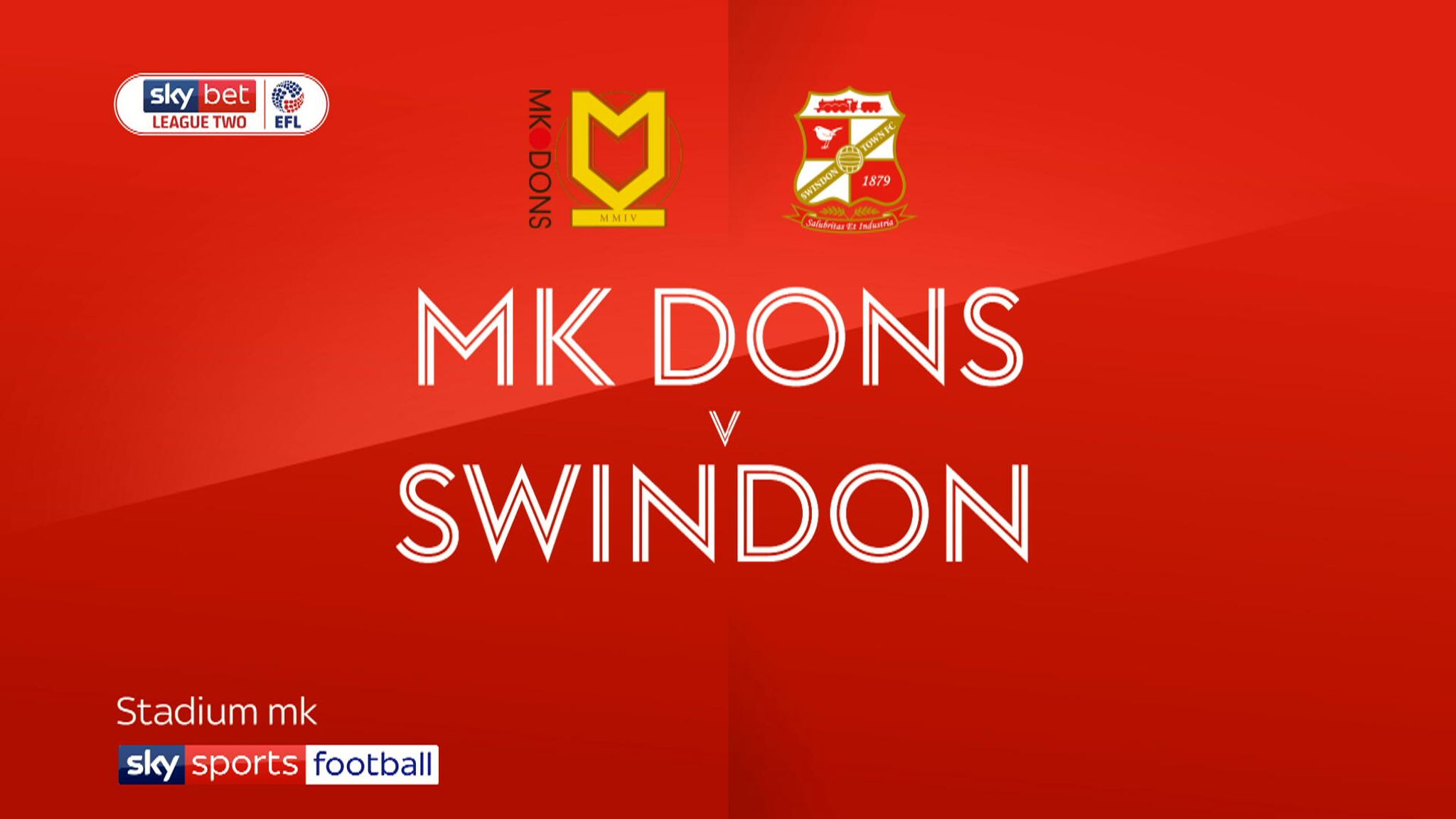 MK Dons vs Swindon preview | Football News | Sky Sports