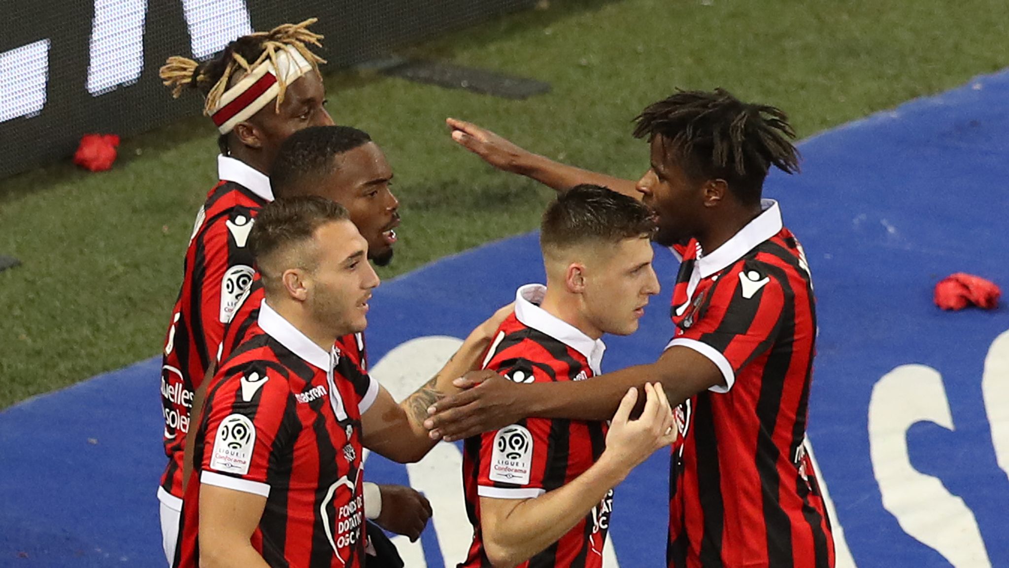 Ligue 1: Nice beat Lyon while Lille overcome Guingamp | Football News | Sky Sports