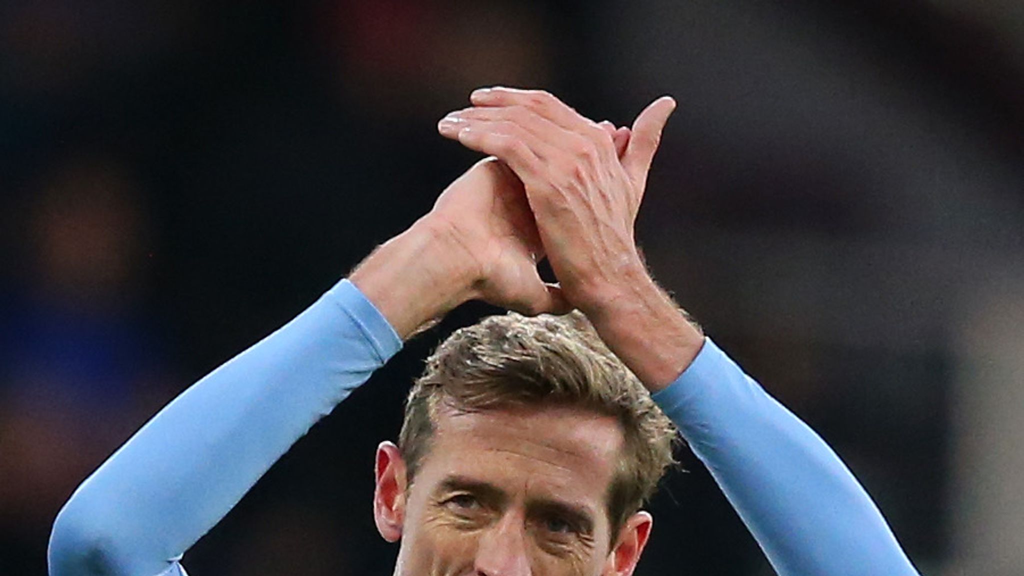 Burnley's Peter Crouch says he has a decision to make about footballing ...