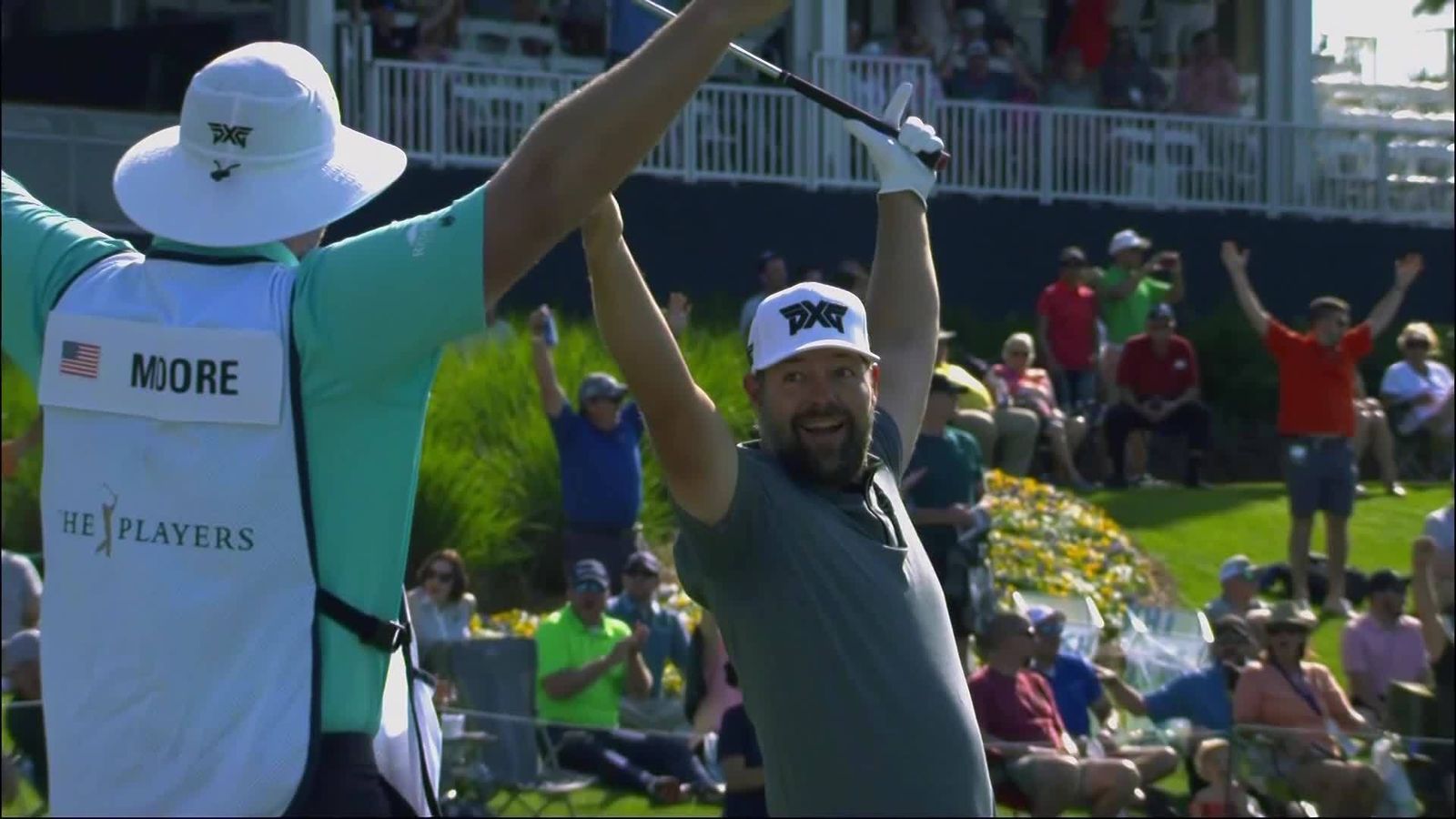 Moore's slam dunk ace at 17 | Golf News | Sky Sports
