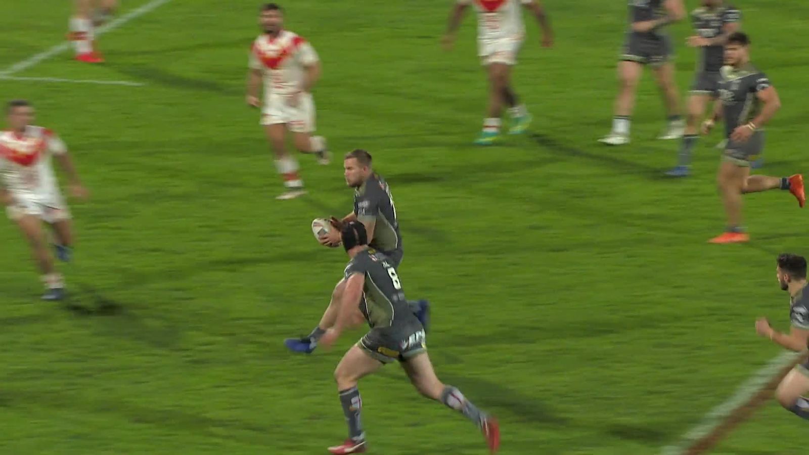 Chris Hill's 'special' flick pass | Rugby League News | Sky Sports