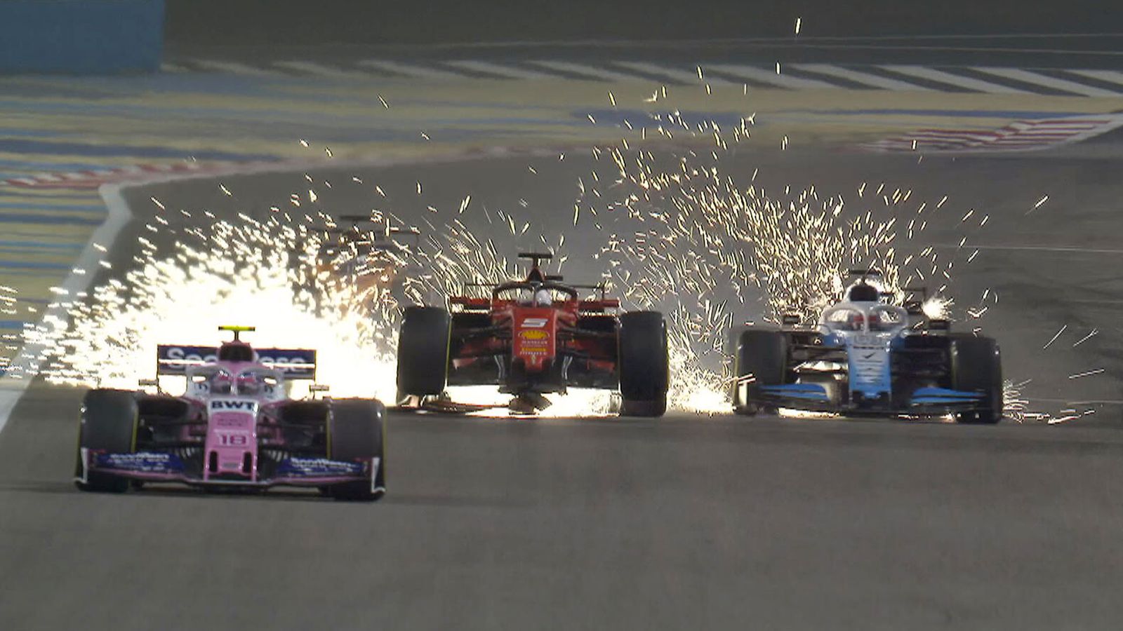 Vettel spins in Hamilton clash | F1 News | Sky Sports